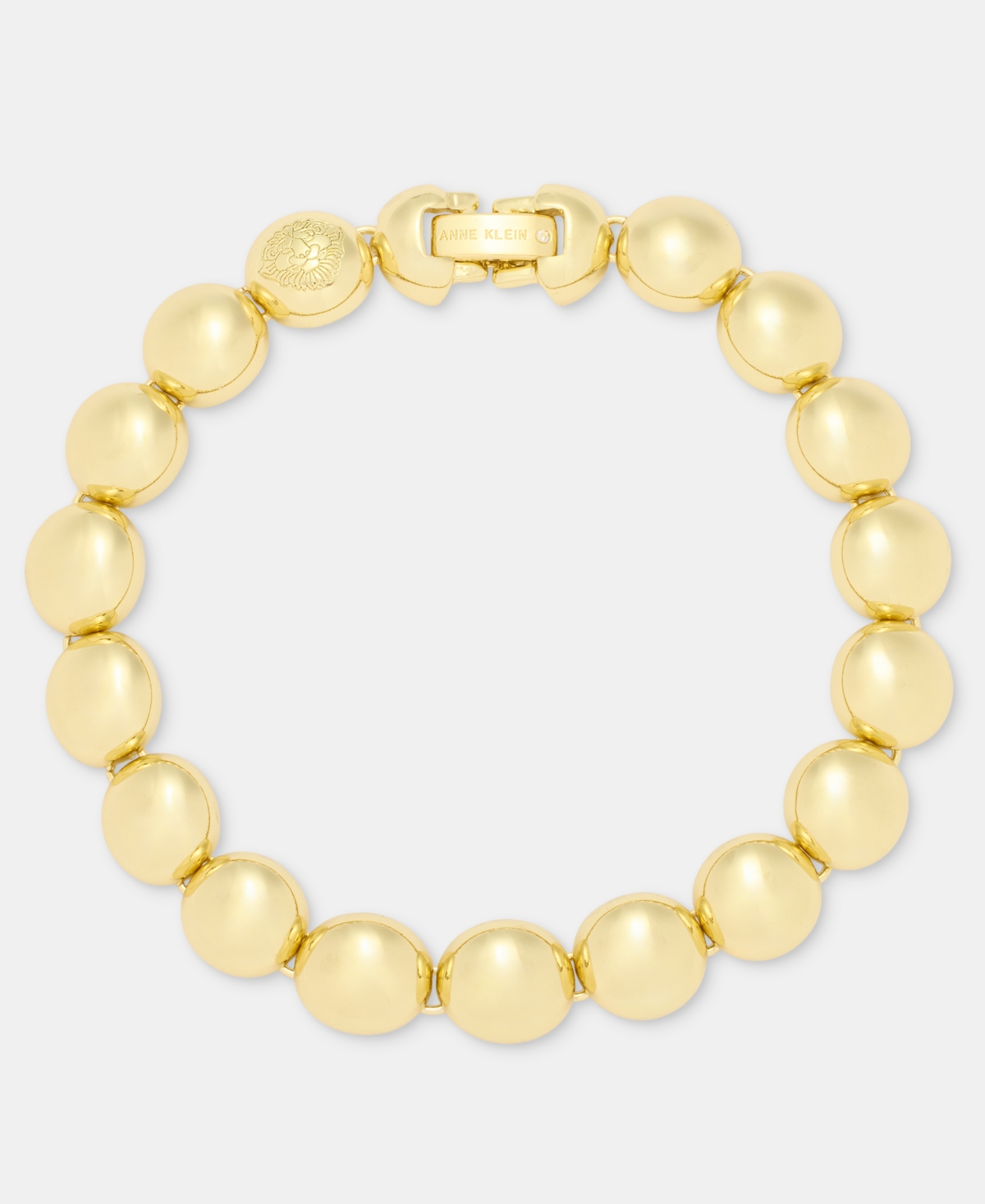 Click here for Anne Klein Half Dome Flex Bracelet - Gold prices