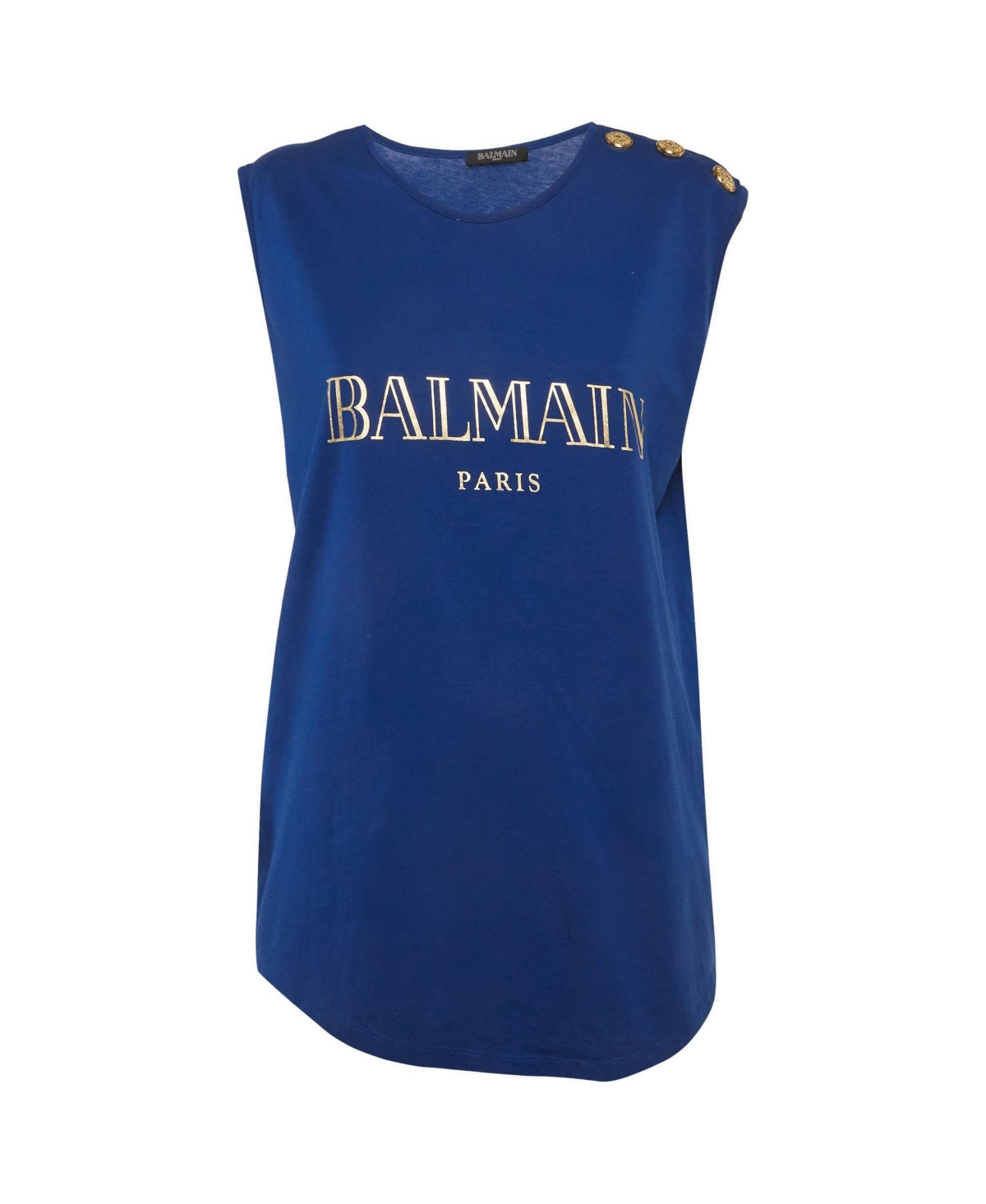 Click here for Pre-Owned Balmain Womens Logo Print Cotton Shoulde... prices