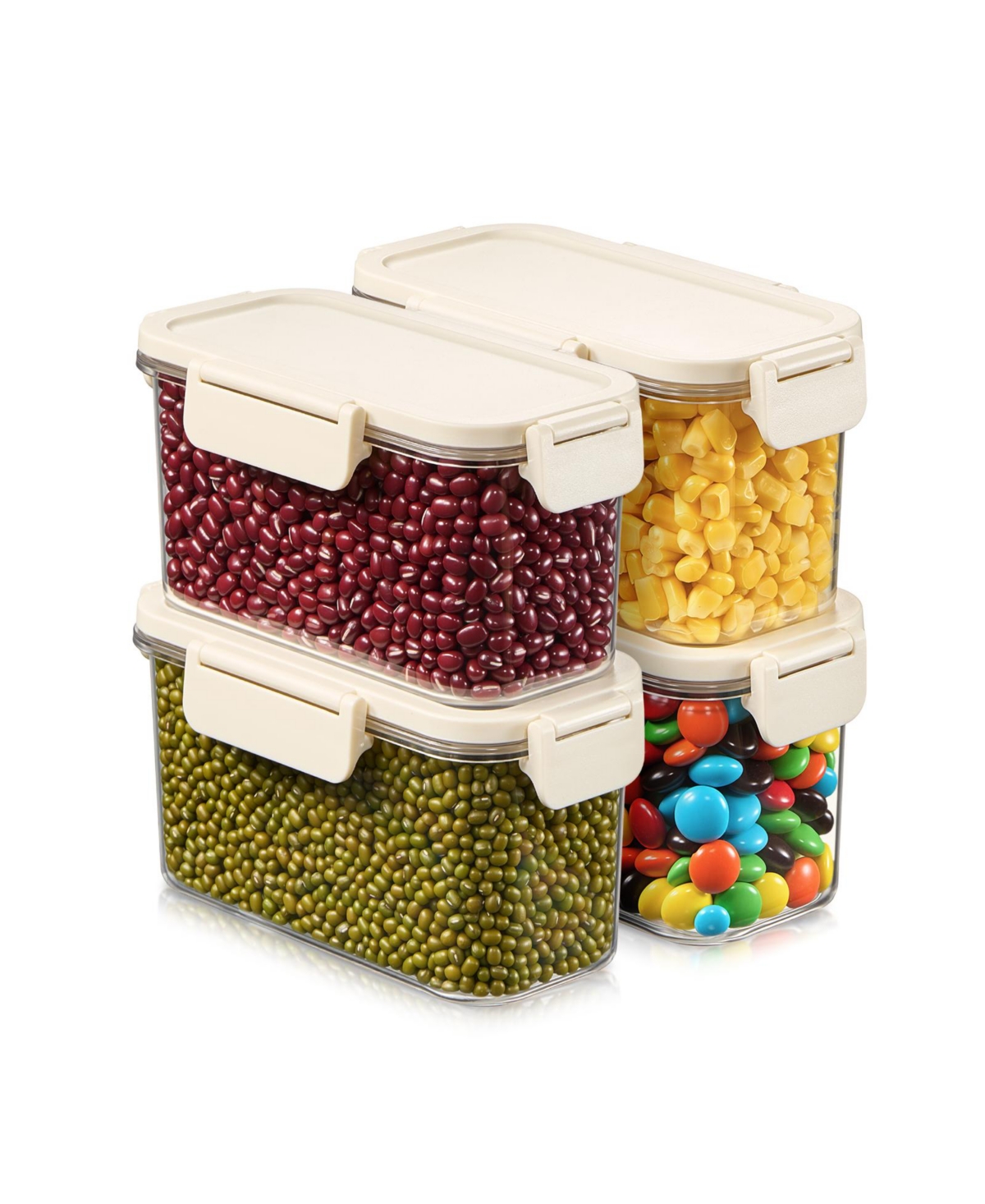 Click here for Sorbus 4 Pack 20.29oz/600 ml Airtight Food Storage... prices