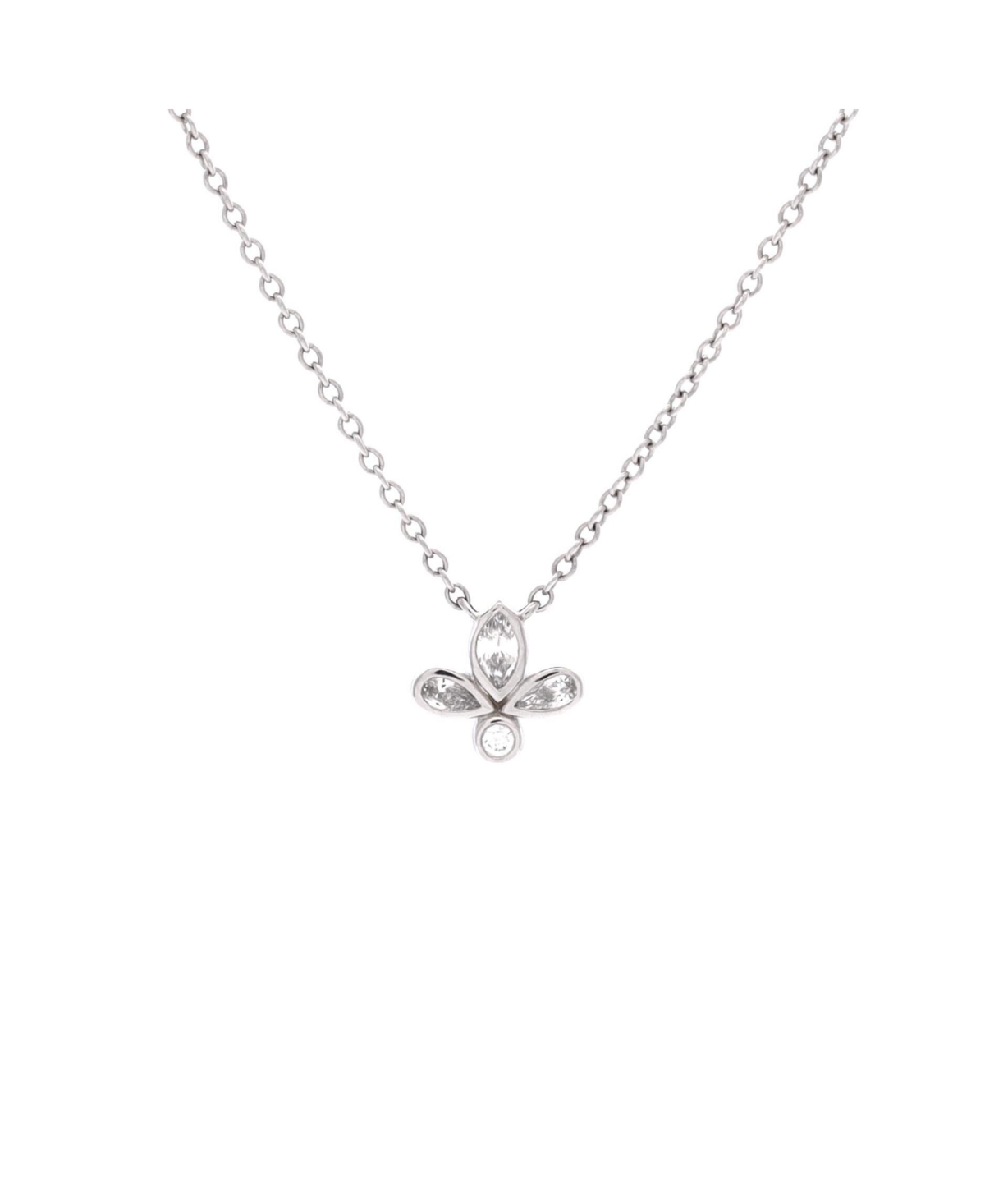 Click here for Pre-Owned Tiffany & Co Fleur de Lis Pendant Neckla... prices