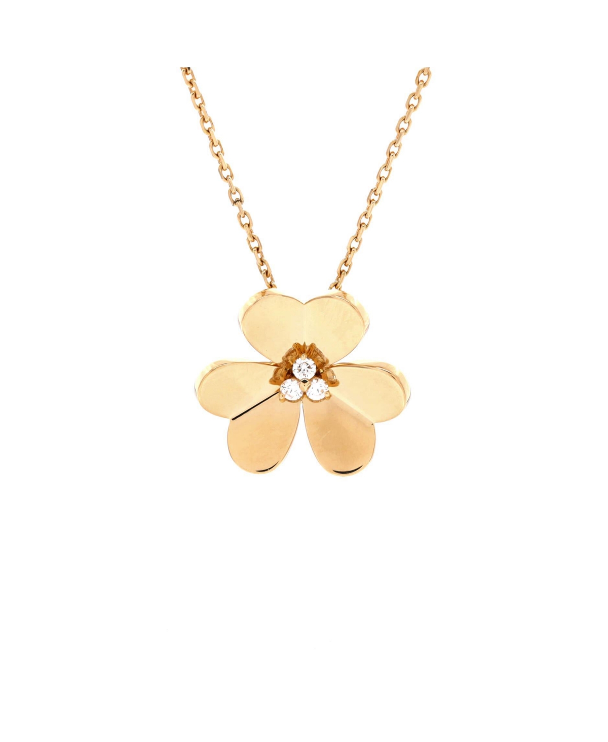 Click here for Pre-Owned Van Cleef & Arpels Frivole Pendant Neckl... prices