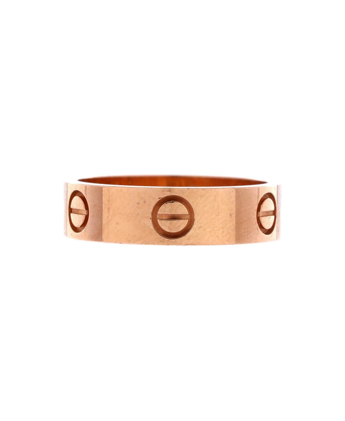 Click here for Pre-Owned Cartier Love Band Ring - 18k rose gold prices