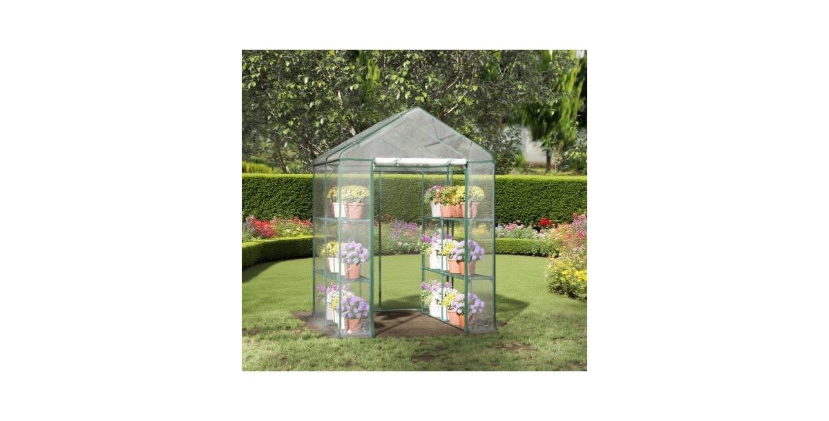 Click here for Lovmor 6.5 Feet Wood Polycarbonate Cold Frame Gree... prices
