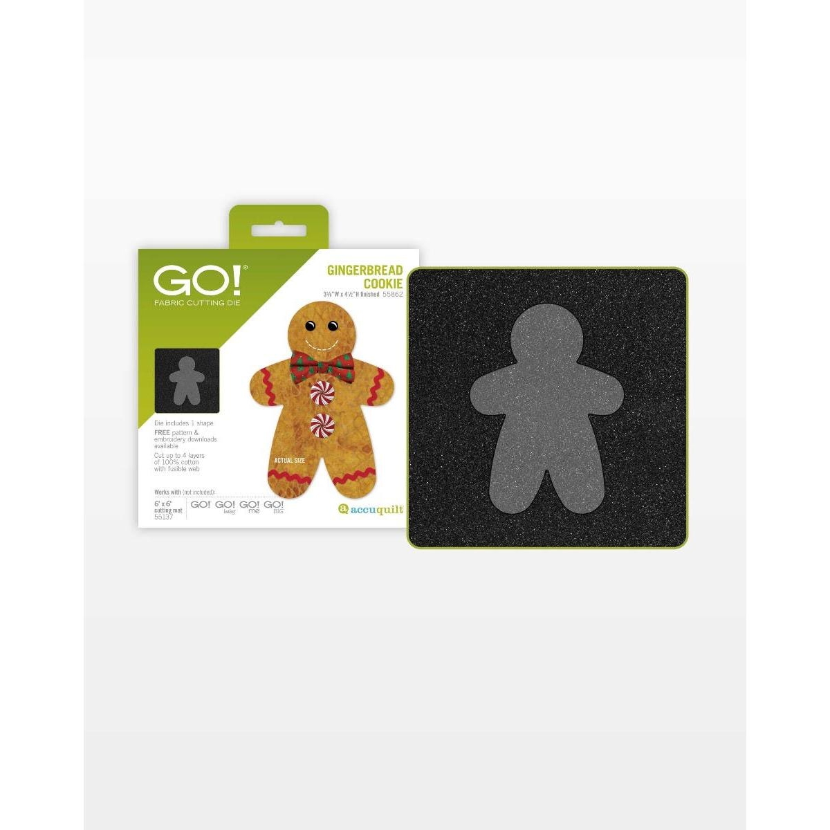 Click here for AccuQuilt Go Gingerbread Cookie Die for Quilting P... prices