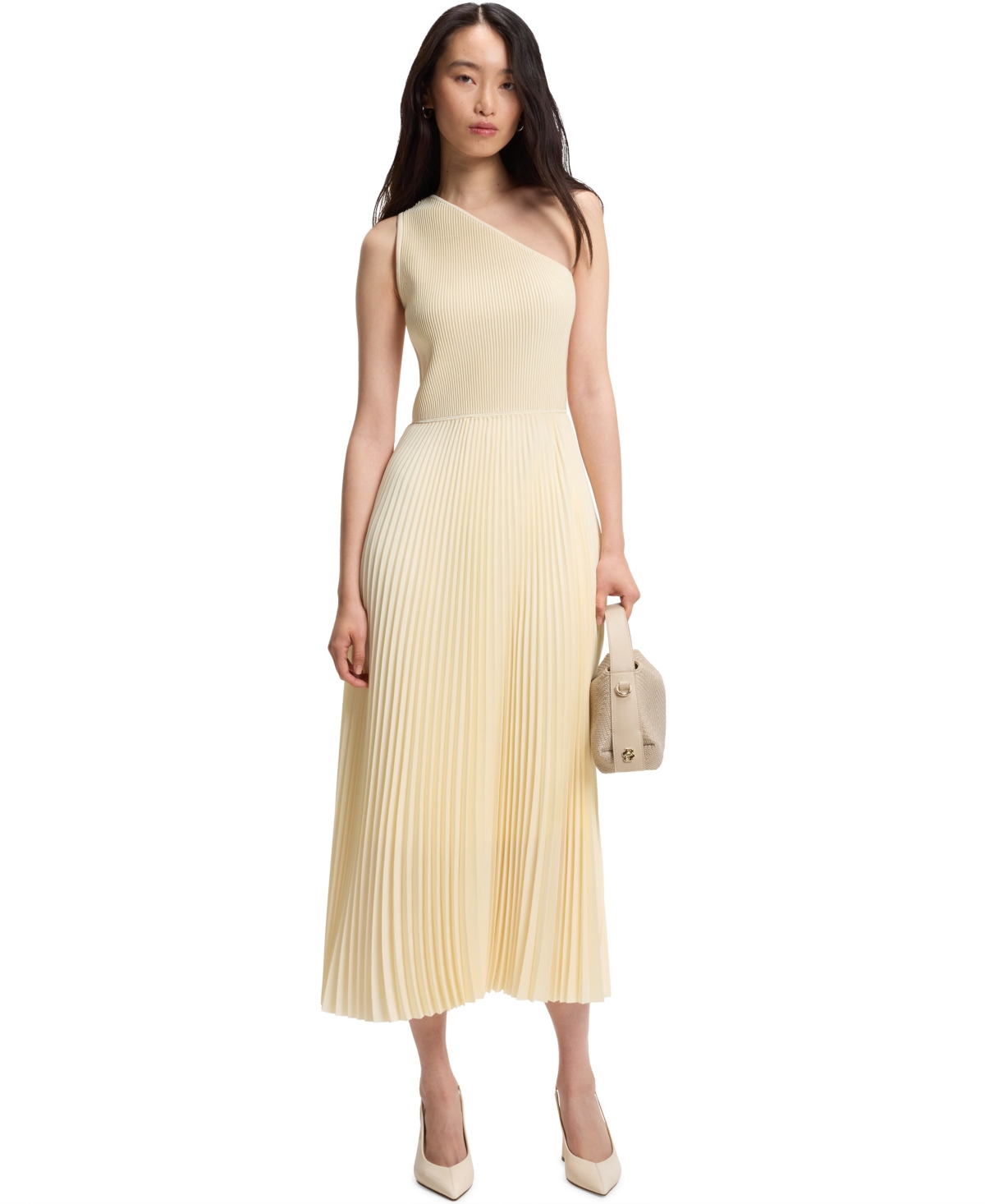 Click here for Boss by Hugo Boss Womens Skirt Rib-Knit One-Should... prices