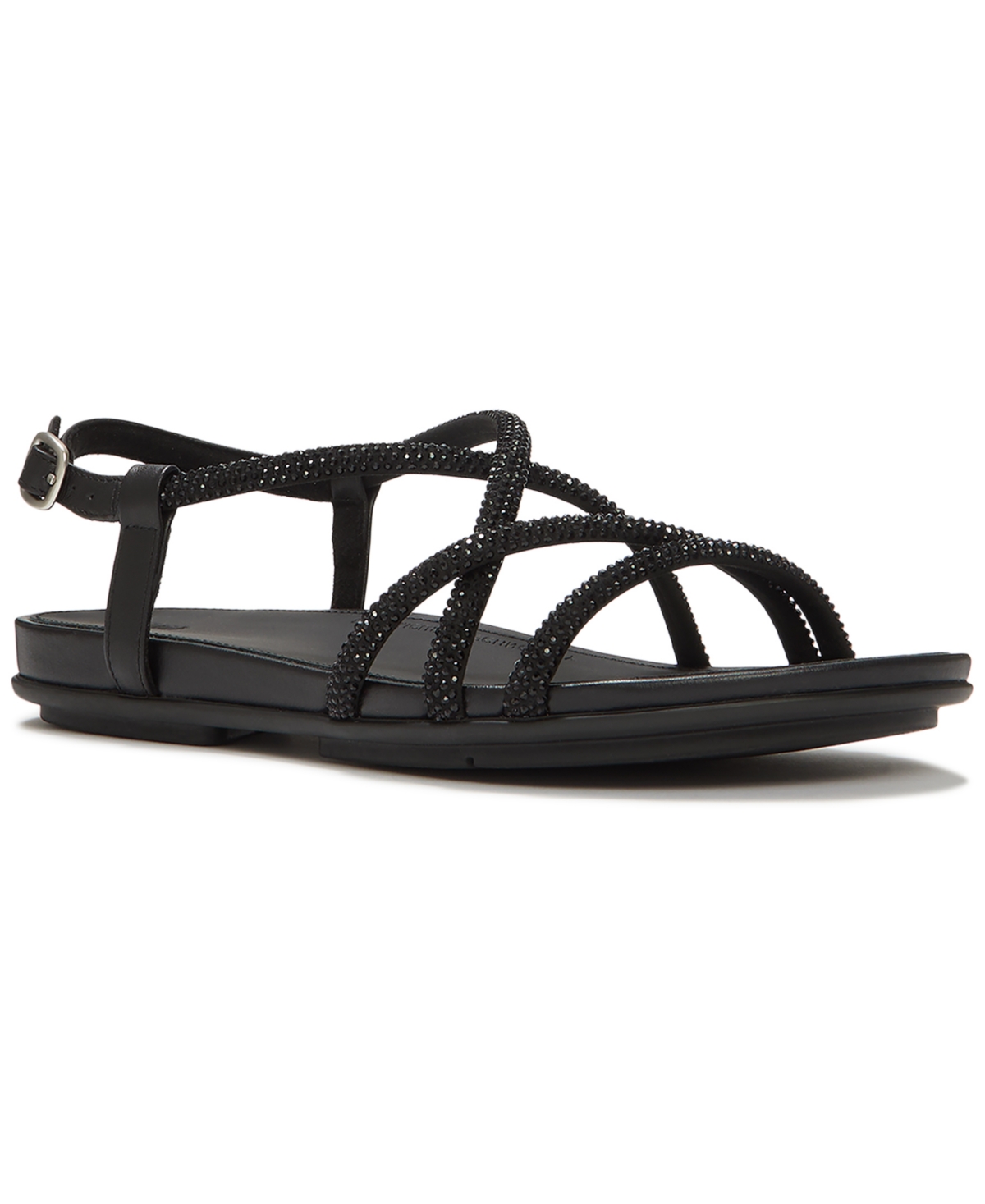 Click here for FitFlop Womens Gracie Crystal Strap Open Toe Sanda... prices