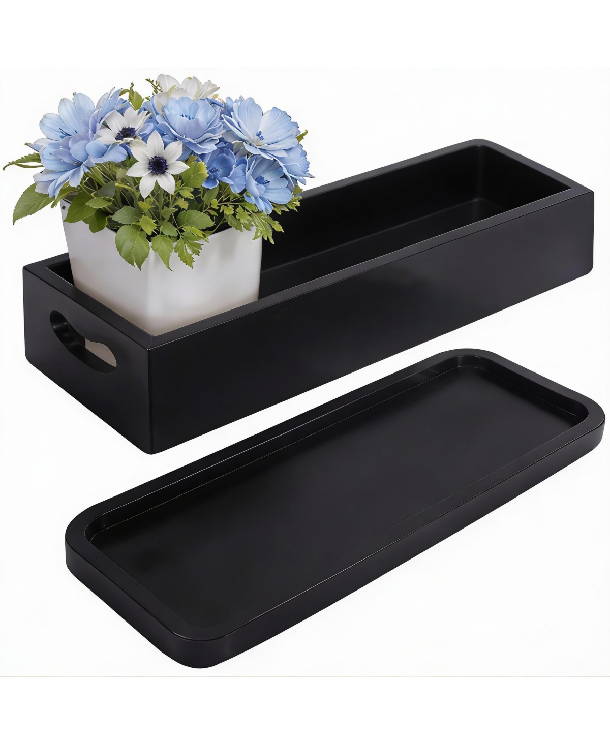 Click here for Yigii Acacia Wood Bathroom Storage Set Toilet Tank... prices