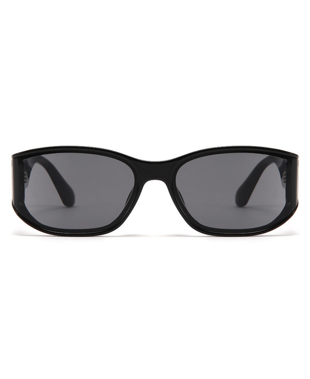 Click here for Sugift Wide Temple Square Sunglasses with Chunky F... prices