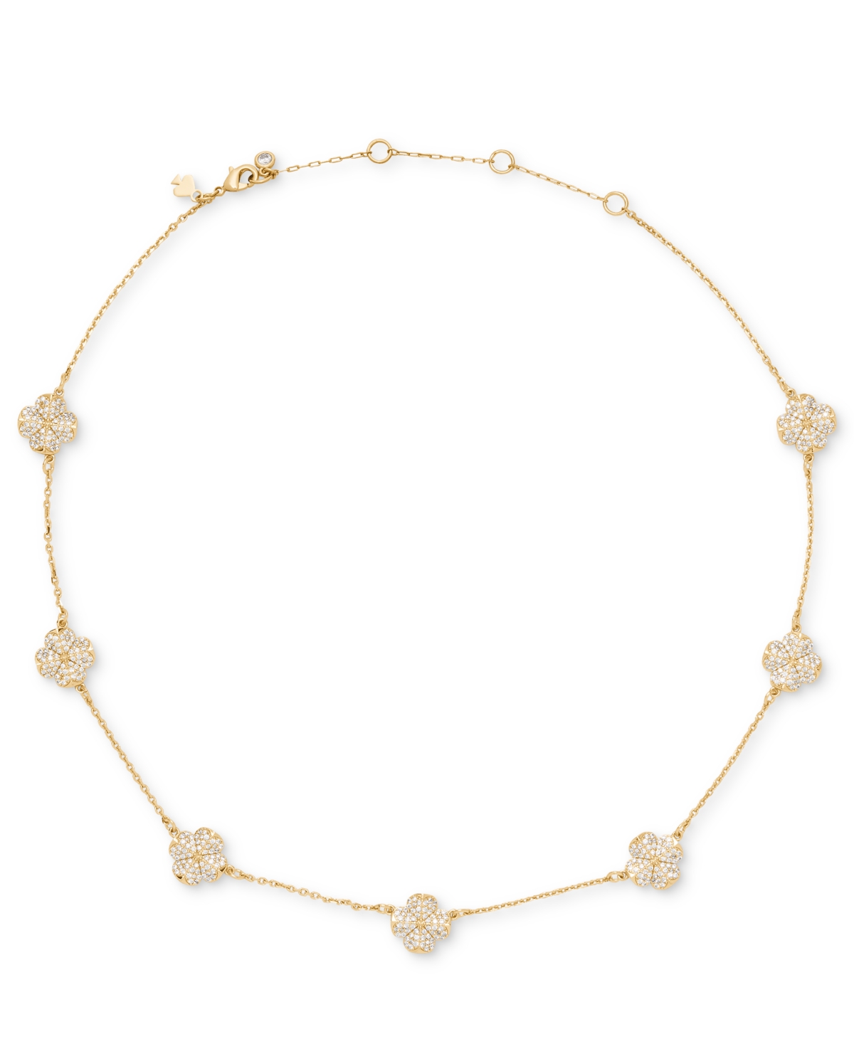 Click here for kate spade new york Gold-Tone Flower Pave Scatter... prices