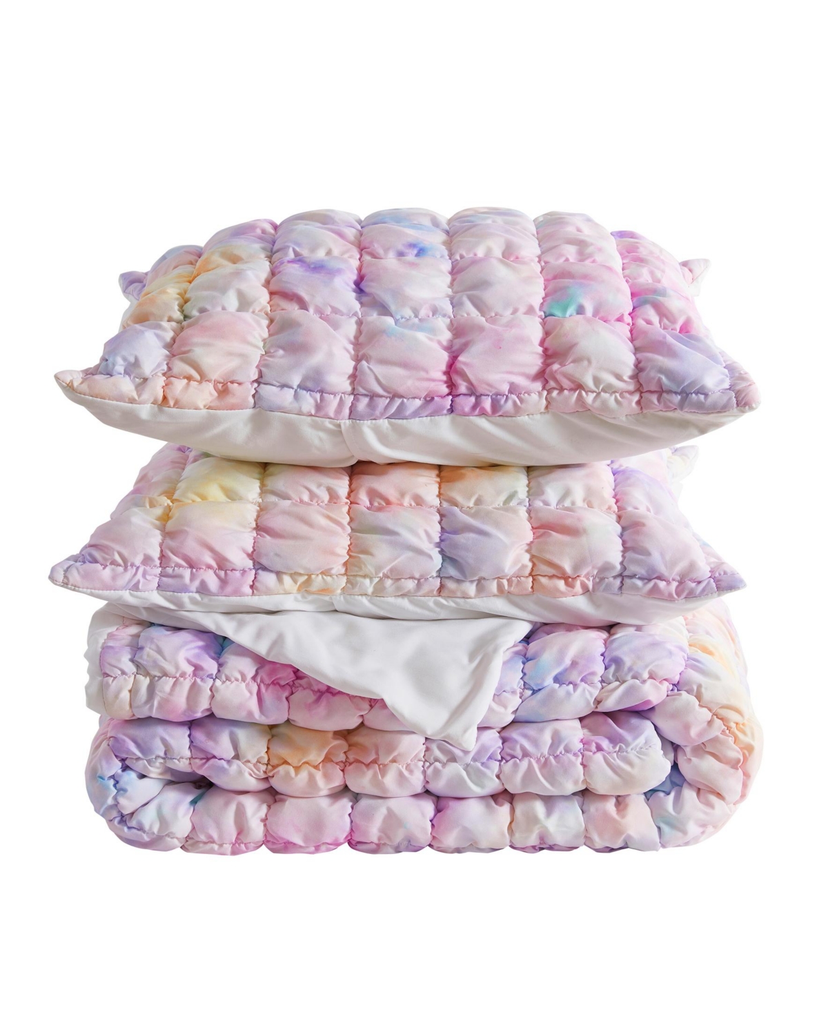 Click here for Linery & Co. Marshmallow Puff Quilt Set With Shams... prices
