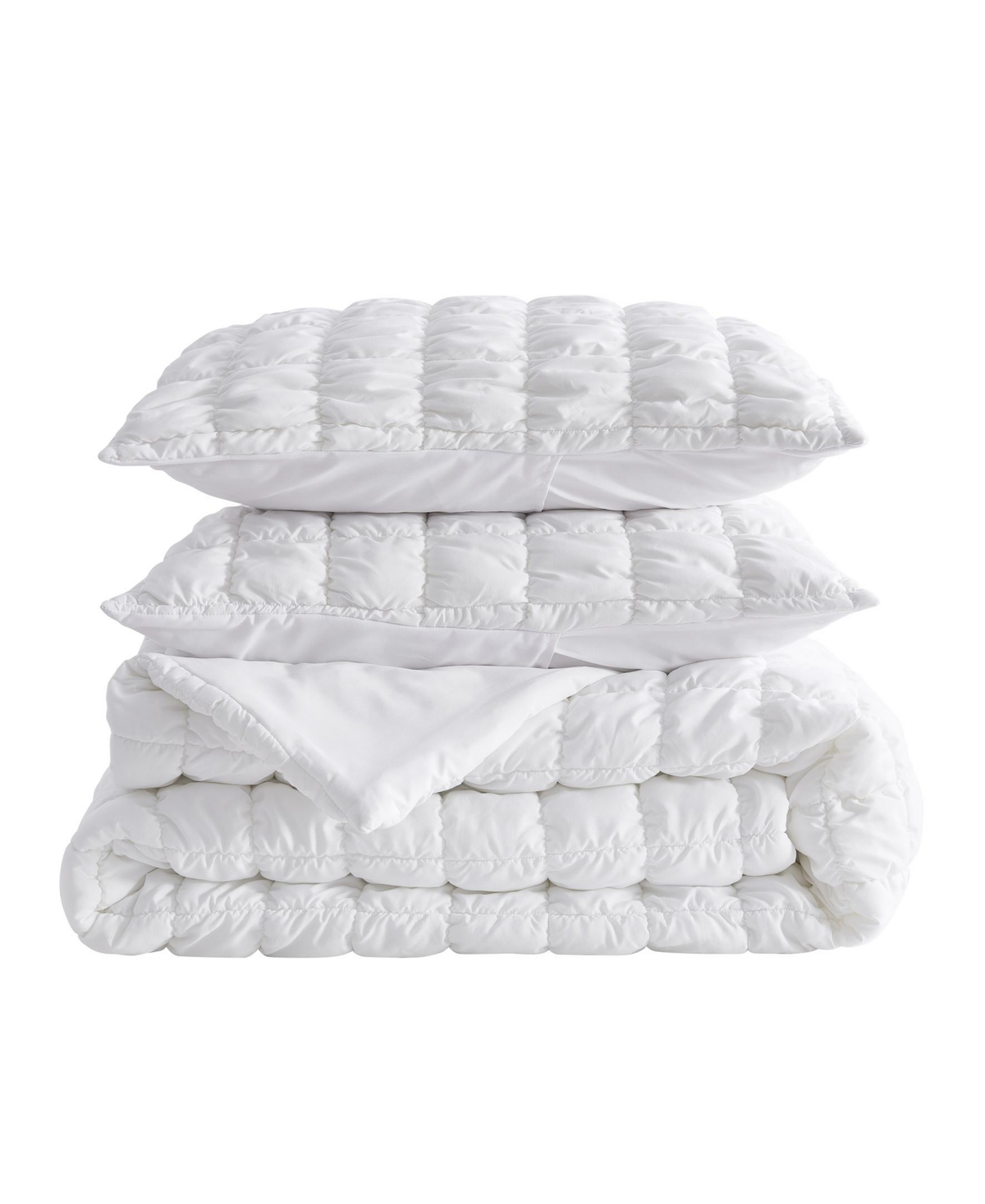 Click here for Linery & Co. Marshmallow Puff Quilt Set With Shams... prices