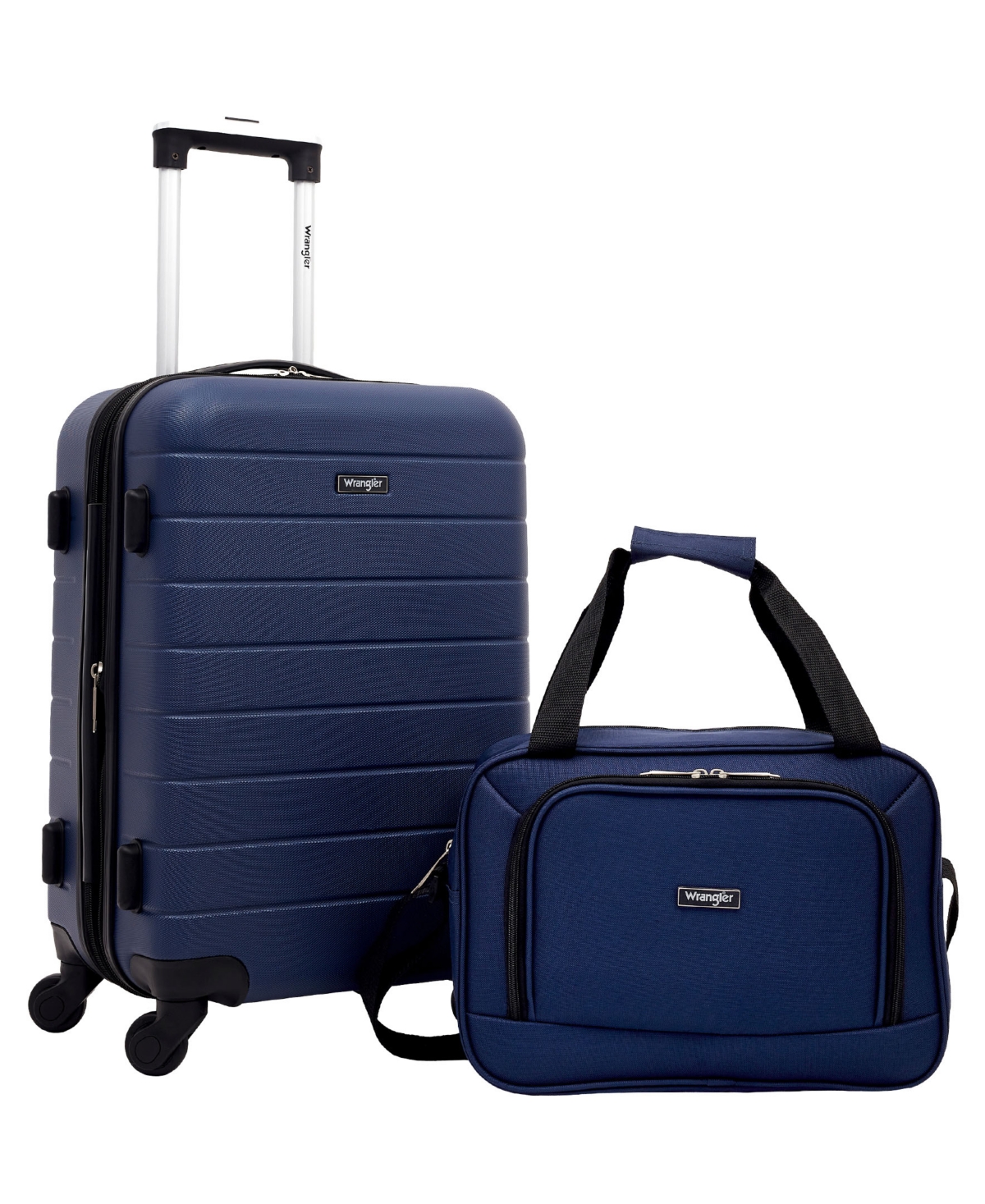 Click here for Wrangler El Dorado 2-Piece Luggage Set - Navy prices