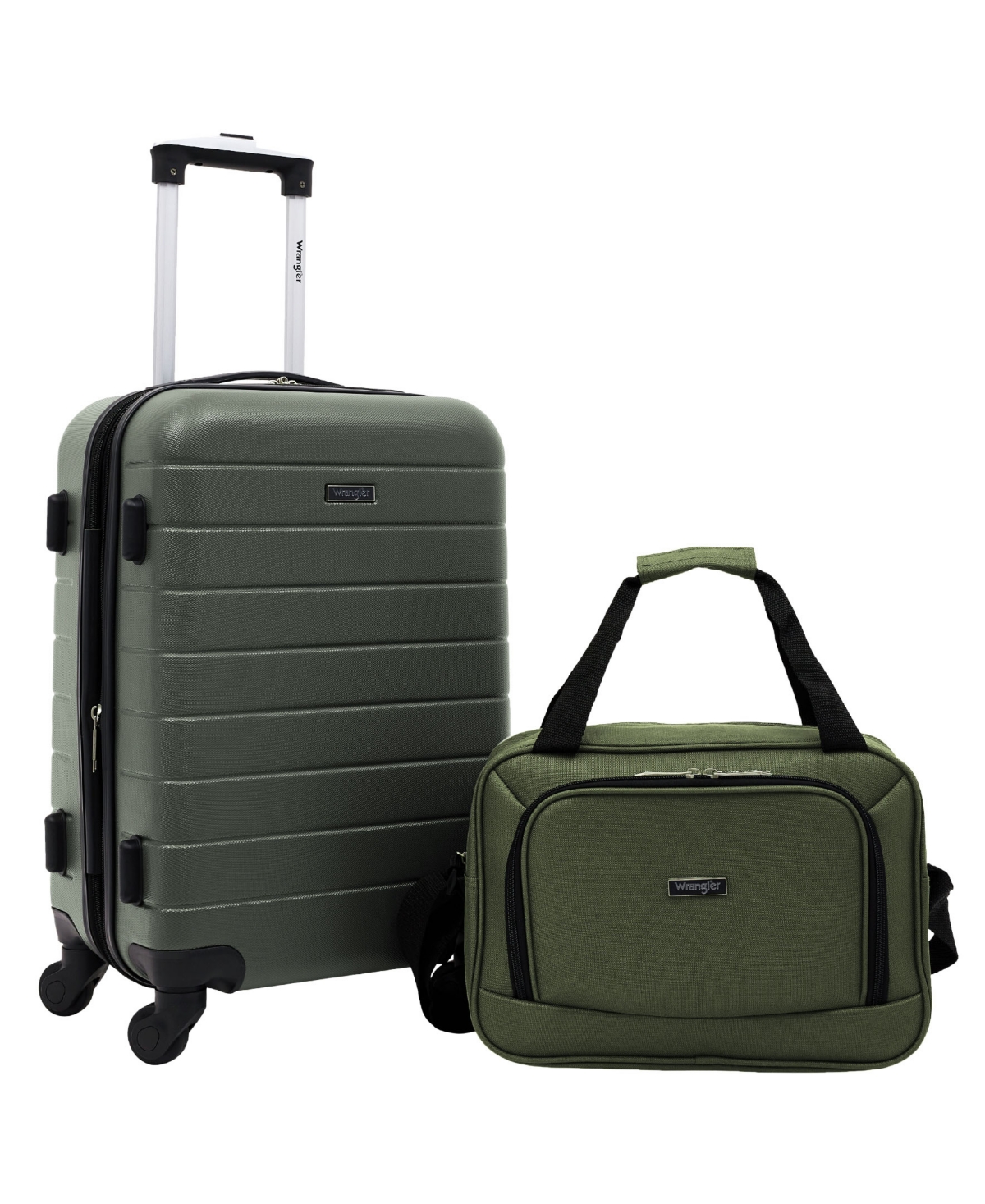 Click here for Wrangler El Dorado 2-Piece Luggage Set - Deep Dept... prices