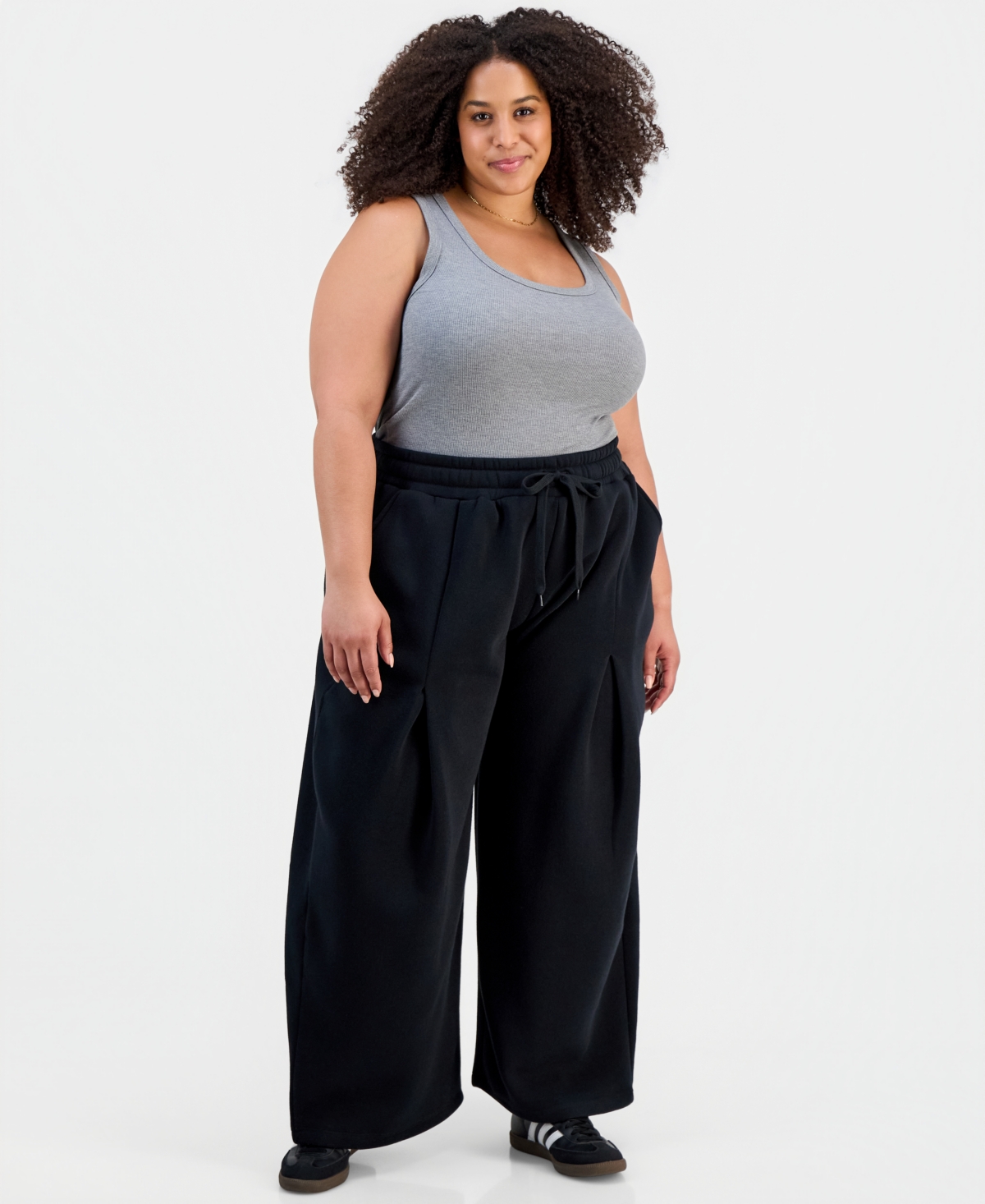 Click here for Full Circle Trends Trendy Plus Size Barrel-Leg Pan... prices