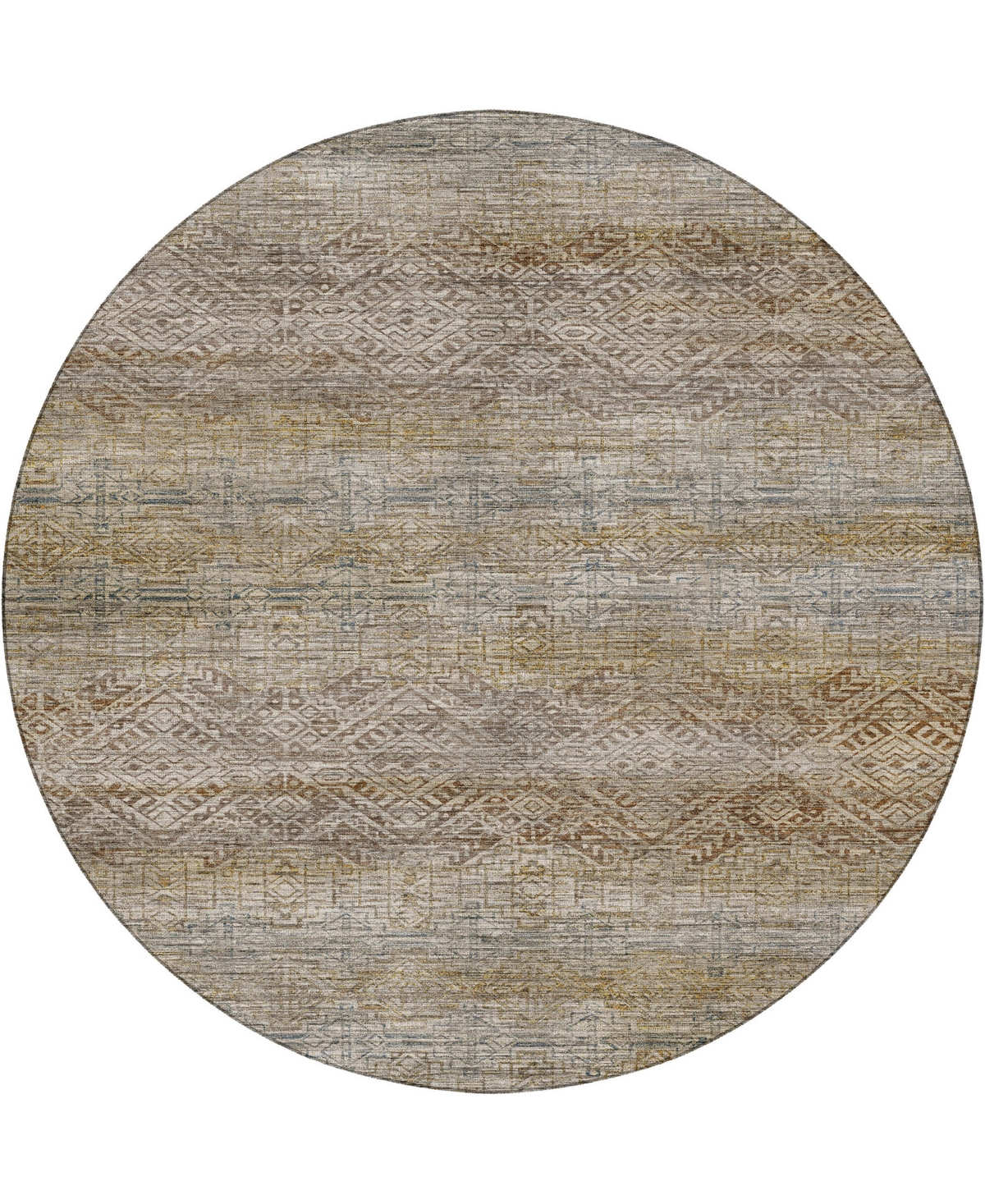 Click here for Dalyn Vico VC8 8x8 Round Area Rug - Ivory prices