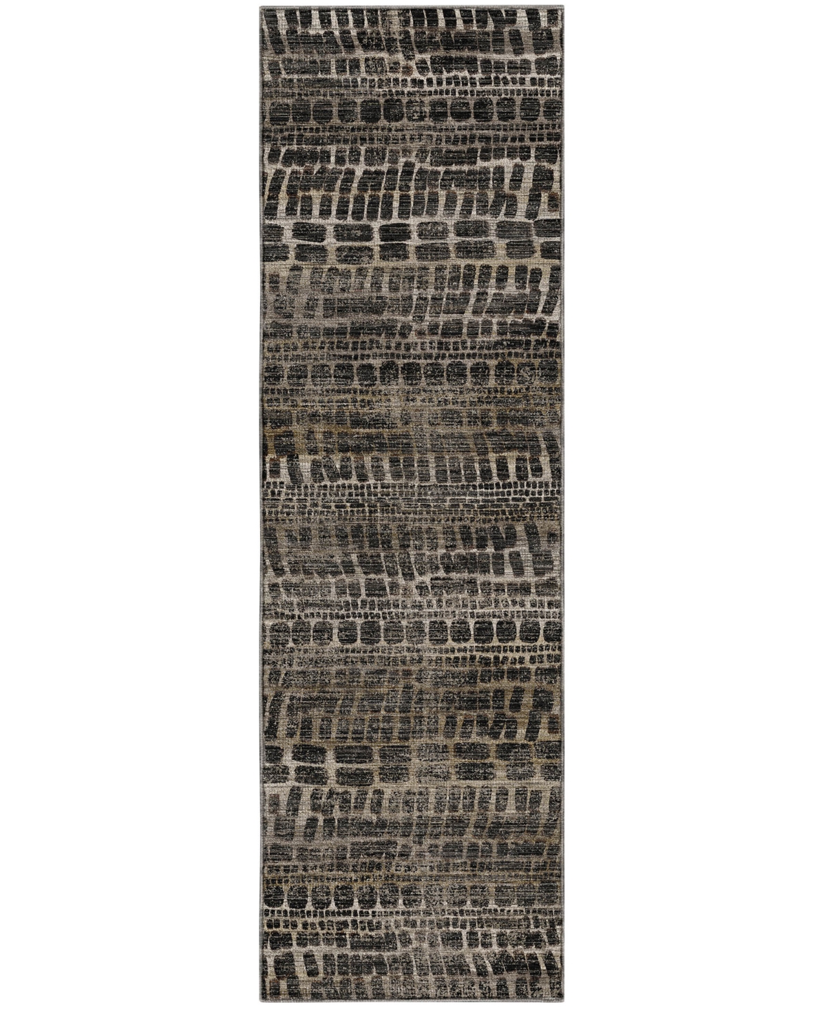 Click here for Dalyn Nexus NX5 23x76 Runner Area Rug - Black prices