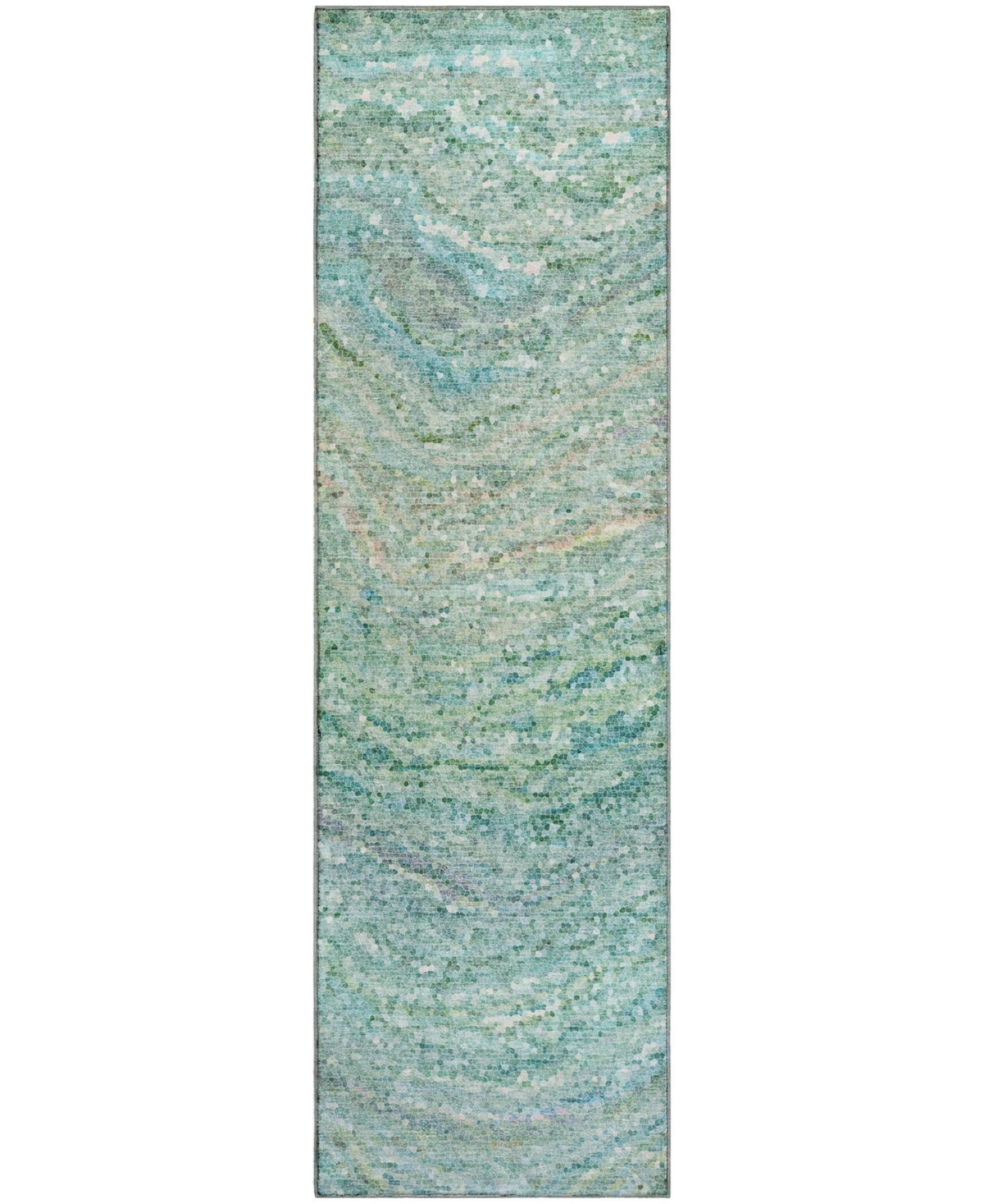 Click here for Dalyn Lumara LM3 23x76 Runner Area Rug - Teal prices
