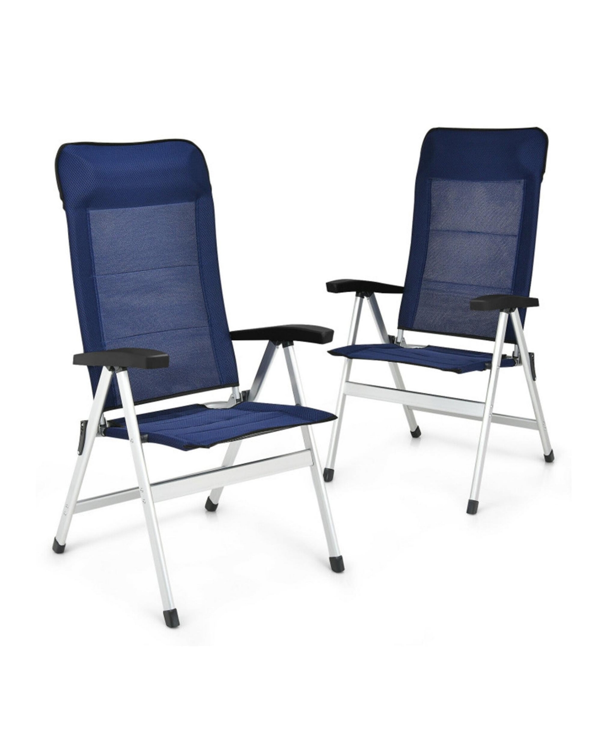 Click here for Clihome 2 Pieces Patio Dining Chair with 7 Level A... prices