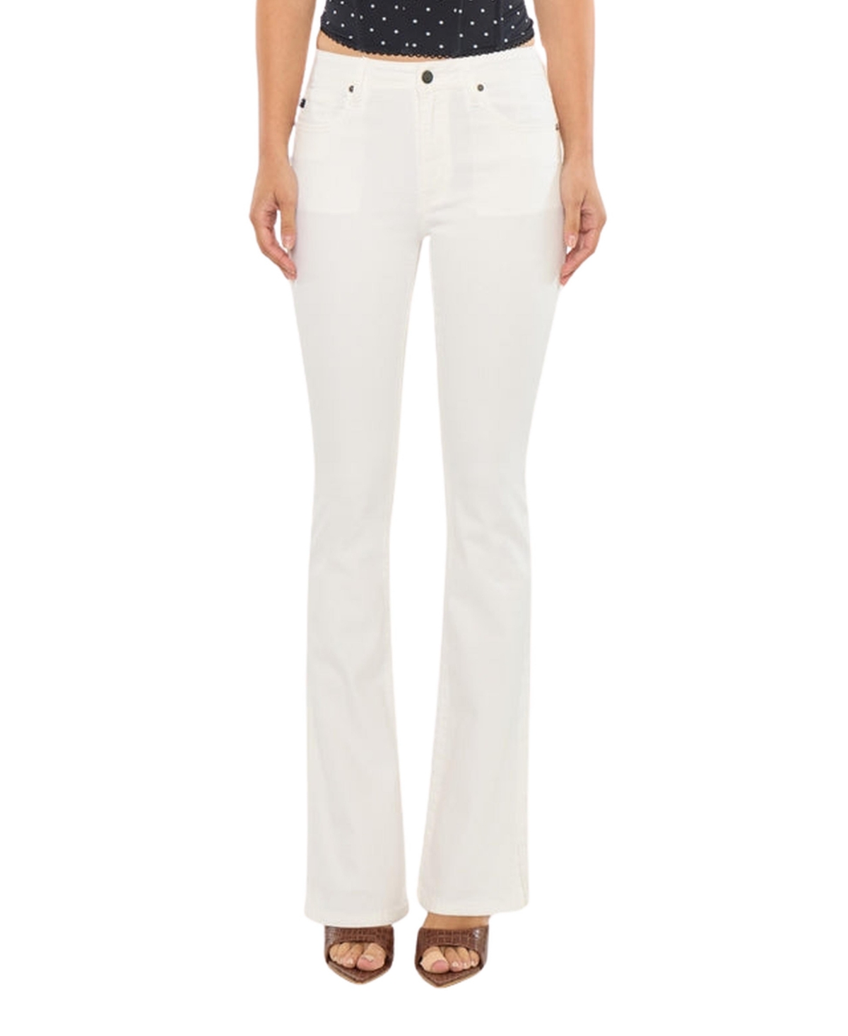 Click here for KanCan Essential Womens Vanilla High Rise Bootcut... prices
