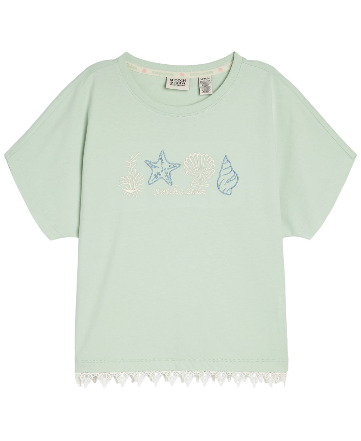 Click here for Scotch & Soda Girls 4-6X Fashion T-Shirt - Light P... prices