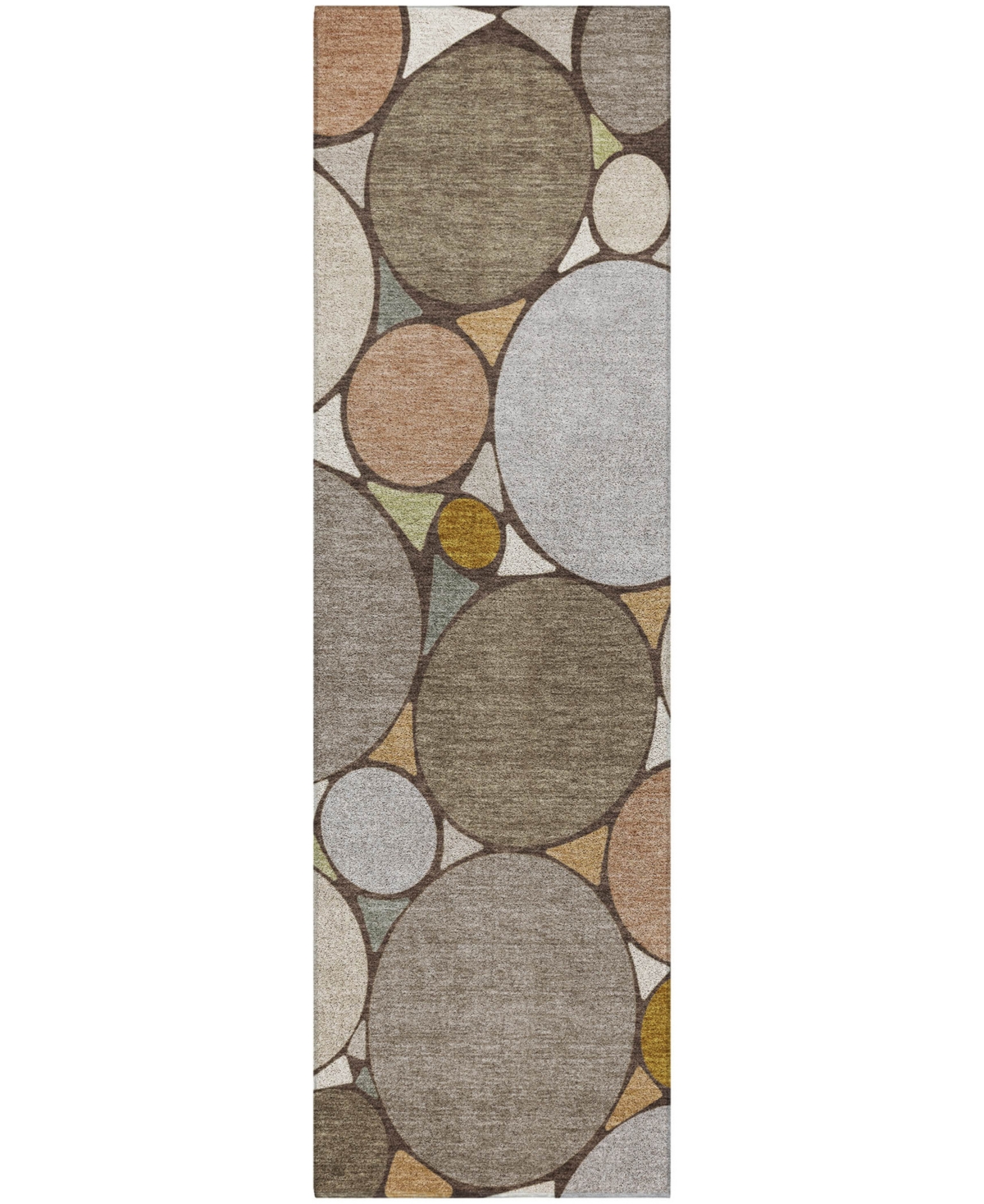 Click here for Dalyn Kenner KN1 23x76 Runner Area Rug - Brown prices
