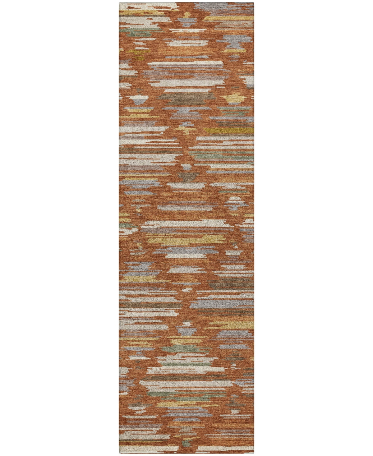 Click here for Dalyn Kenner KN2 23x76 Runner Area Rug - Orange prices