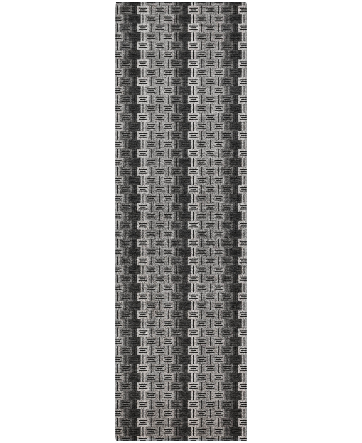 Click here for Dalyn Kenner KN3 23x76 Runner Area Rug - Black prices