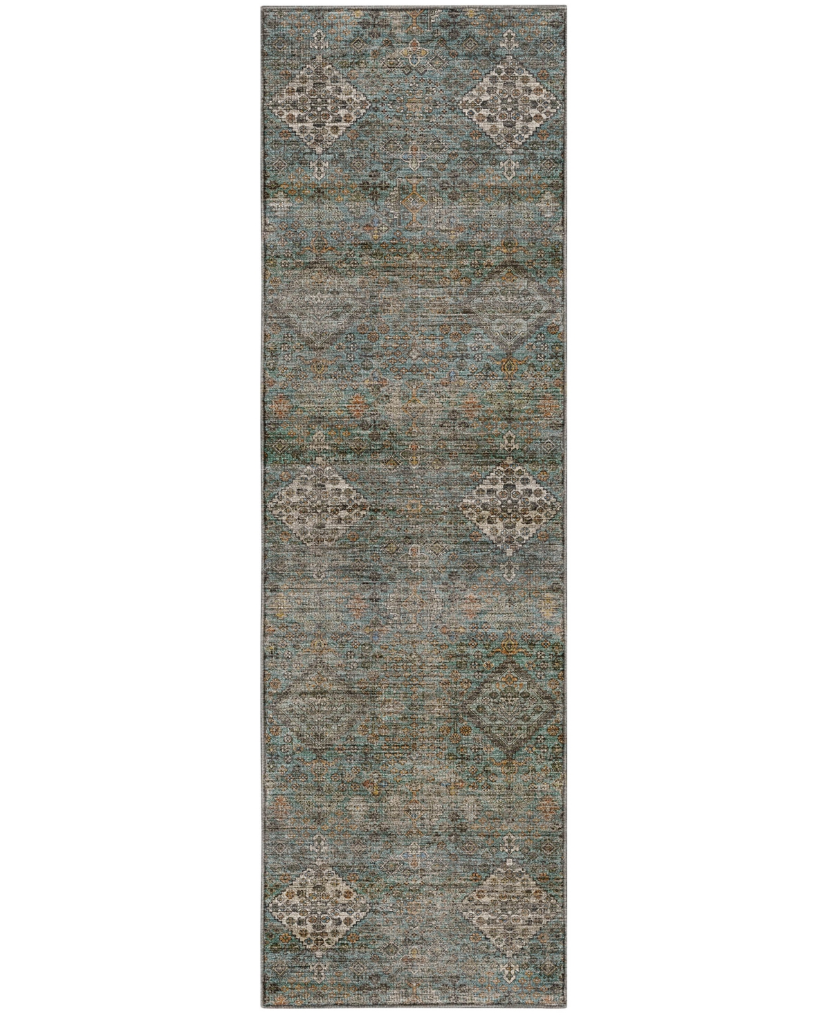Click here for Dalyn Aristo AR1 23x76 Runner Area Rug - Teal prices