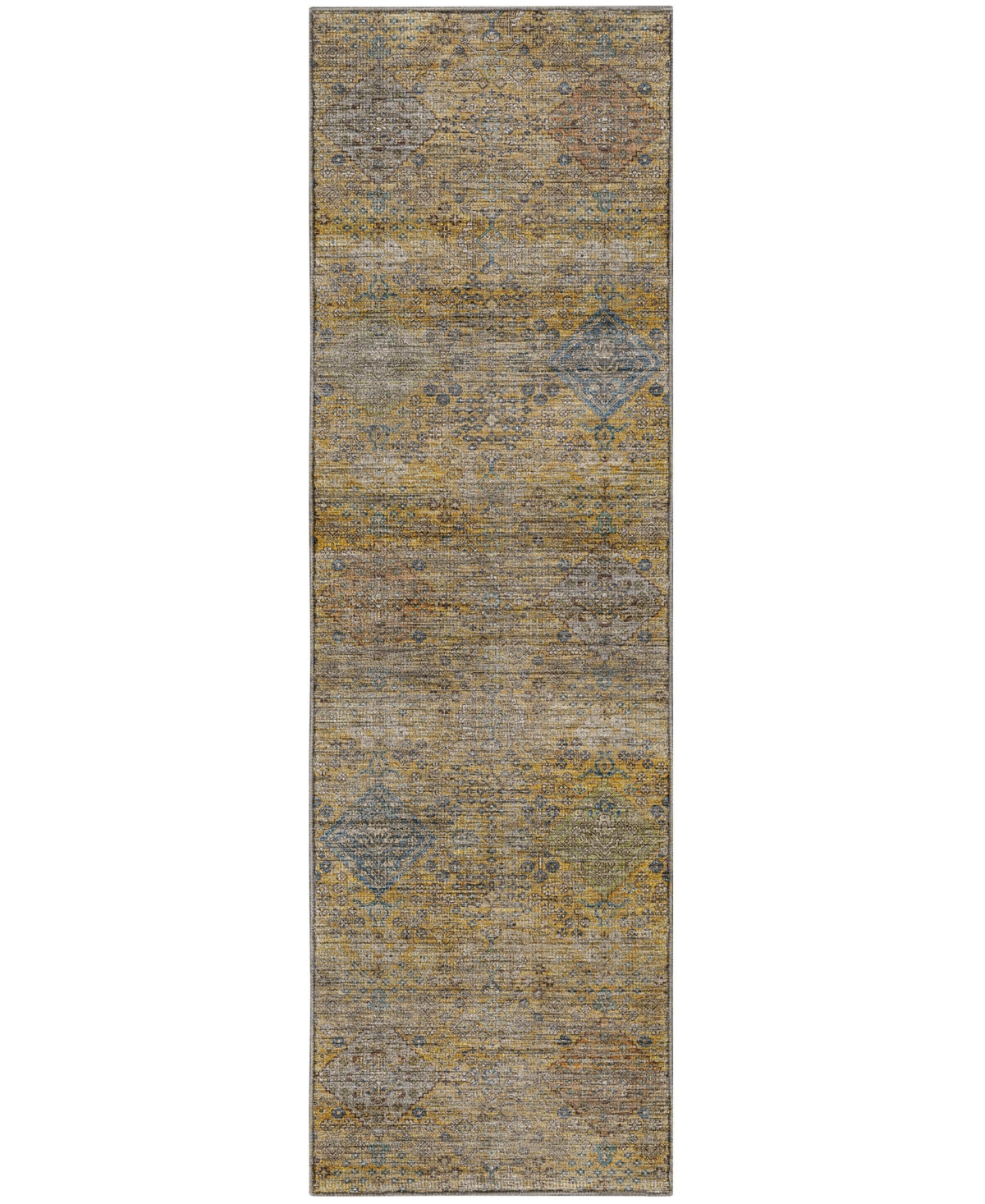 Click here for Dalyn Aristo AR1 23x76 Runner Area Rug - Gold prices