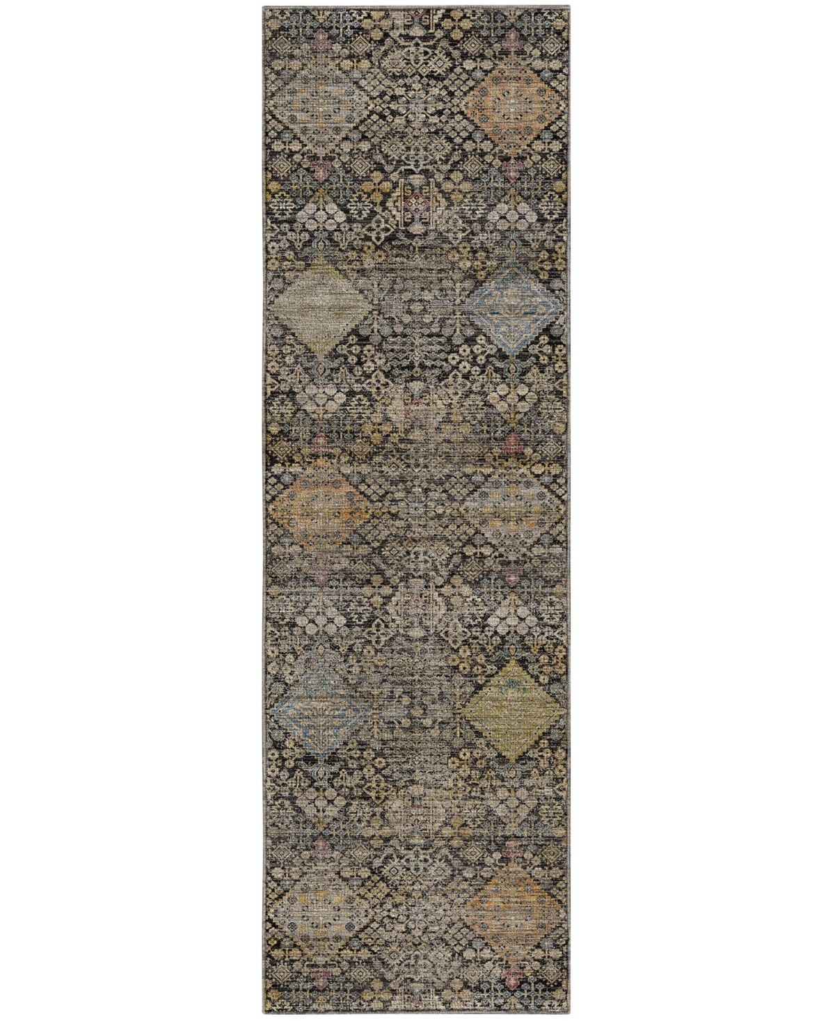 Click here for Dalyn Aristo AR1 23x76 Runner Area Rug - Black prices