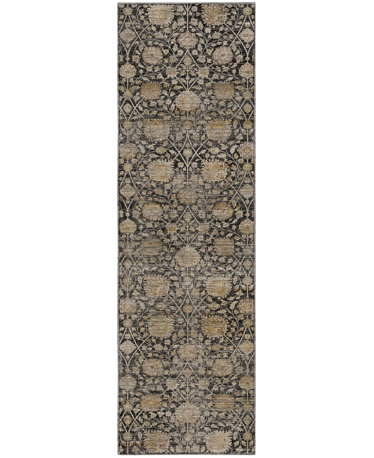 Click here for Dalyn Aristo AR3 23x76 Runner Area Rug - Black prices