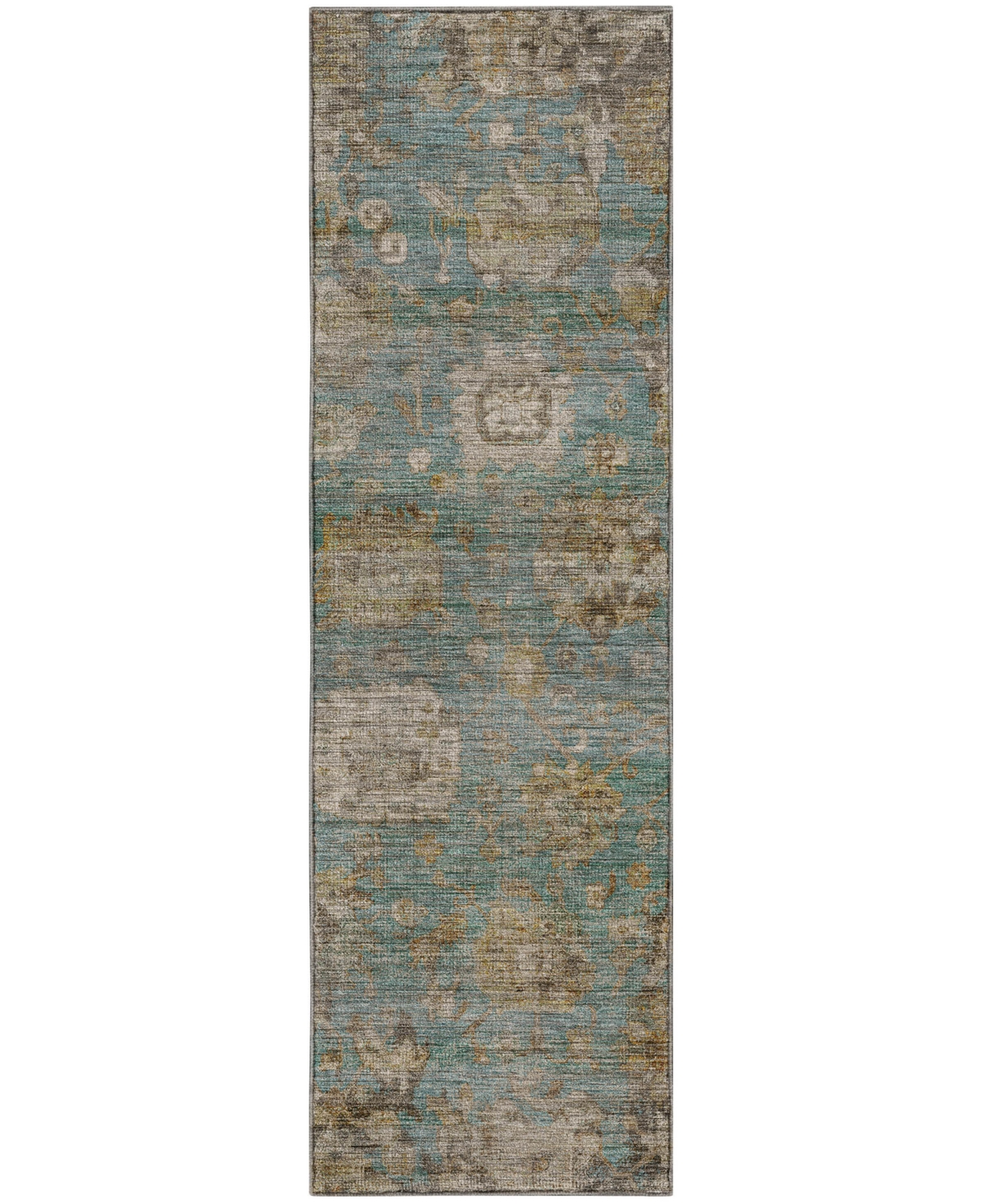 Click here for Dalyn Aristo AR7 23x76 Runner Area Rug - Teal prices