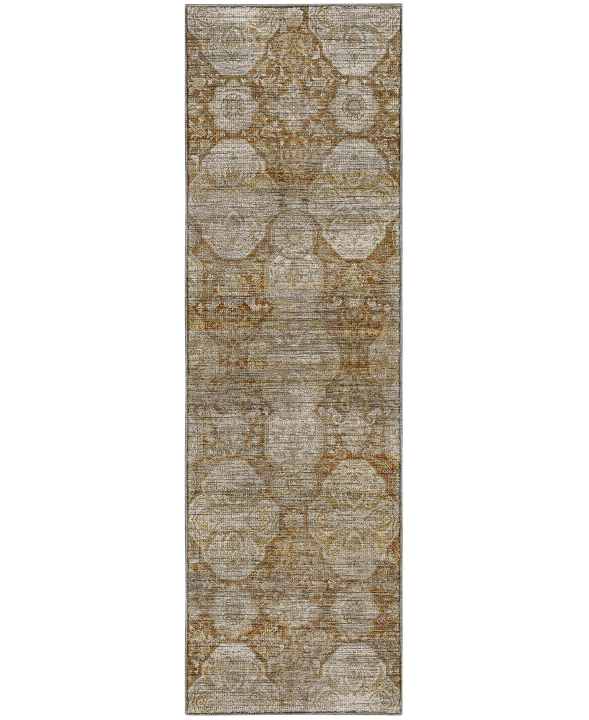Click here for Dalyn Aristo AR8 23x76 Runner Area Rug - Orange prices