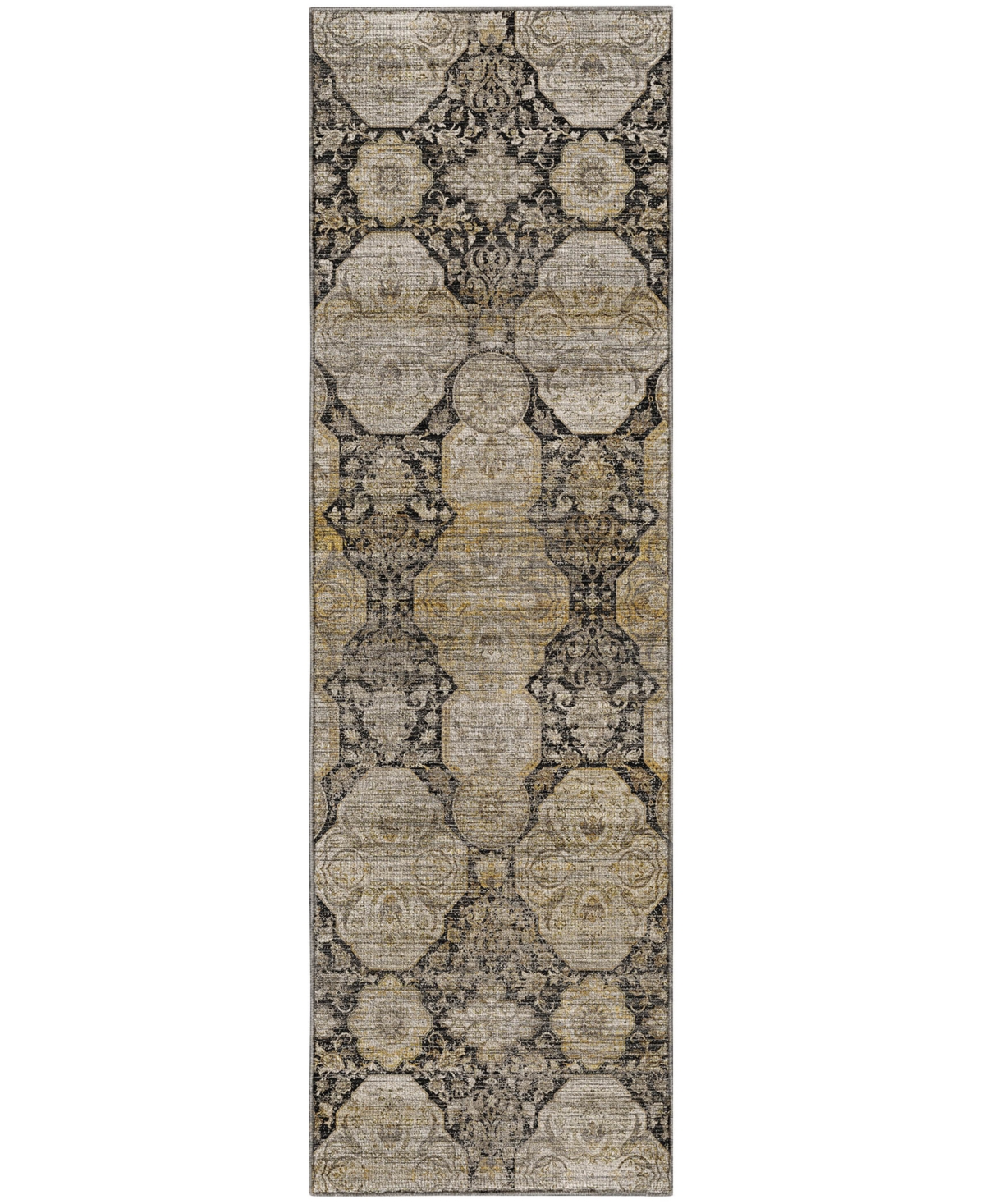 Click here for Dalyn Aristo AR8 23x76 Runner Area Rug - Black prices