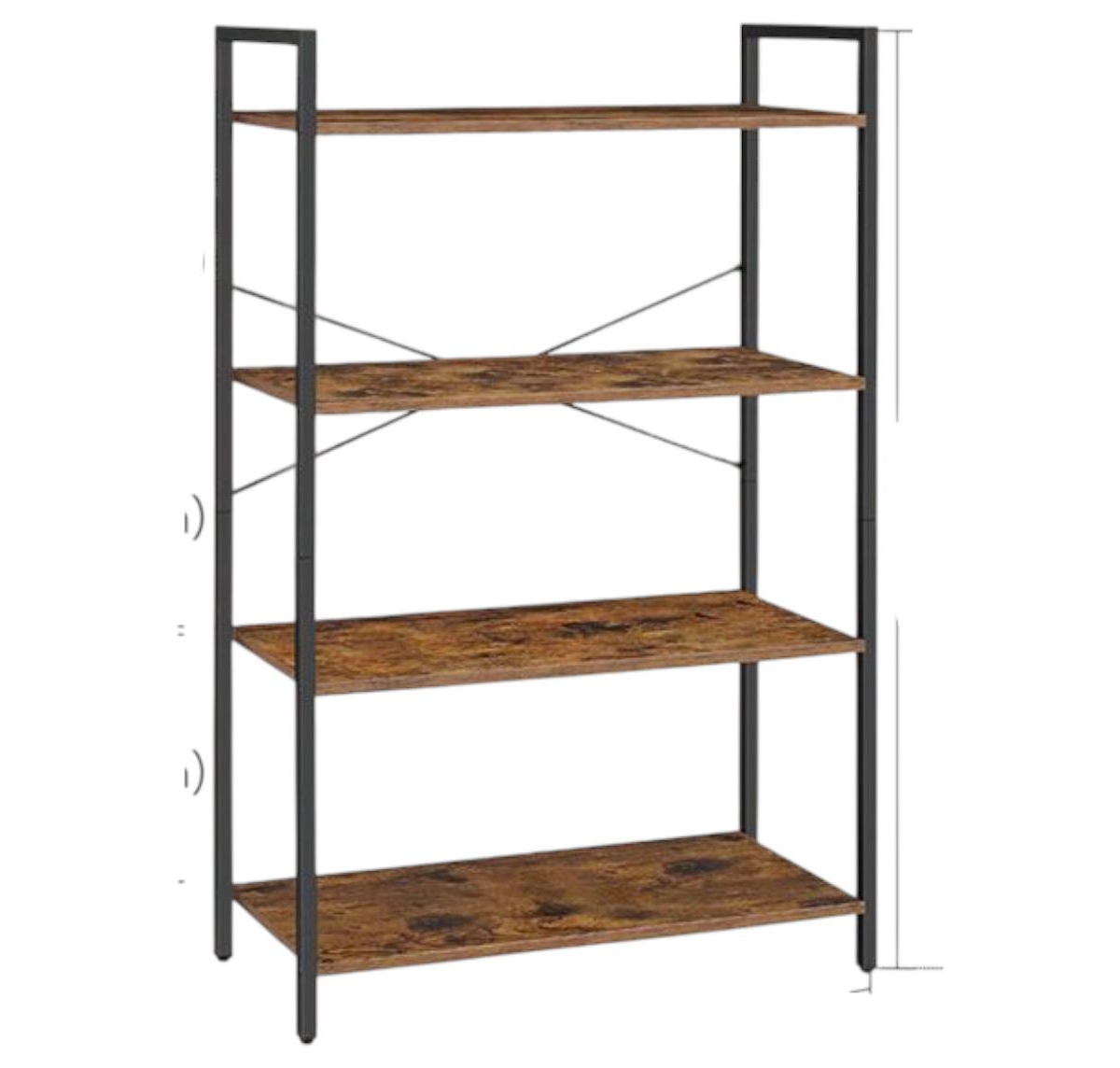 Click here for Slickblue Modern 4 Tier Tall Bookshelf Organizer D... prices