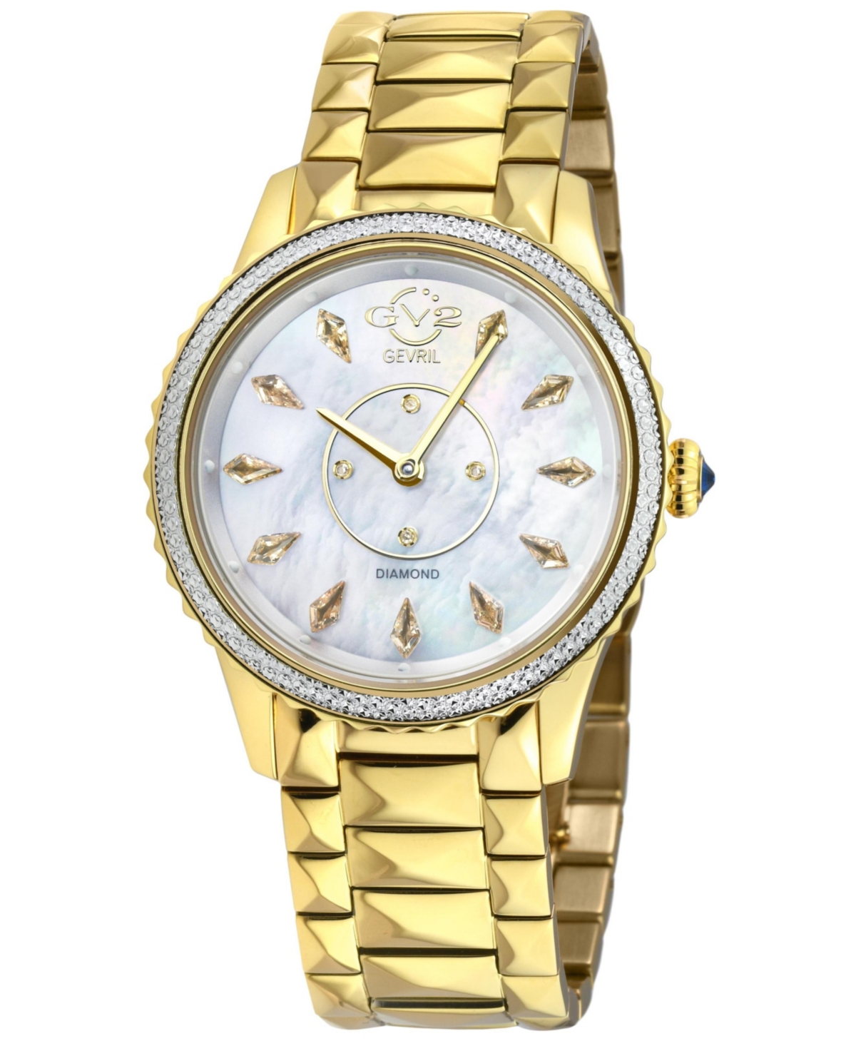 Click here for GV2 by Gevril Womens Siena Swiss Quartz Diamond Ip... prices