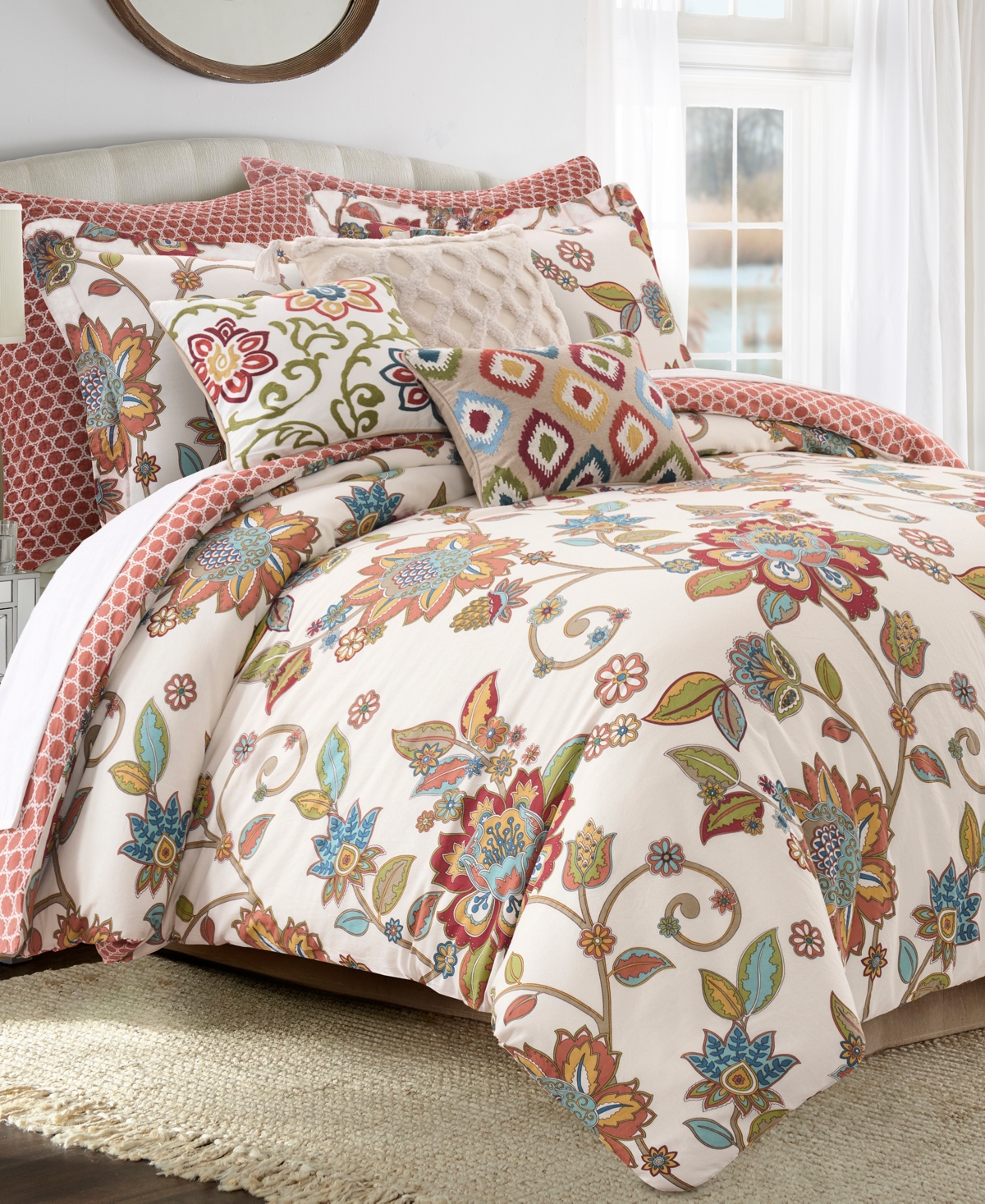 Click here for Levtex Home Clementine Reversible 2-Piece Duvet Co... prices