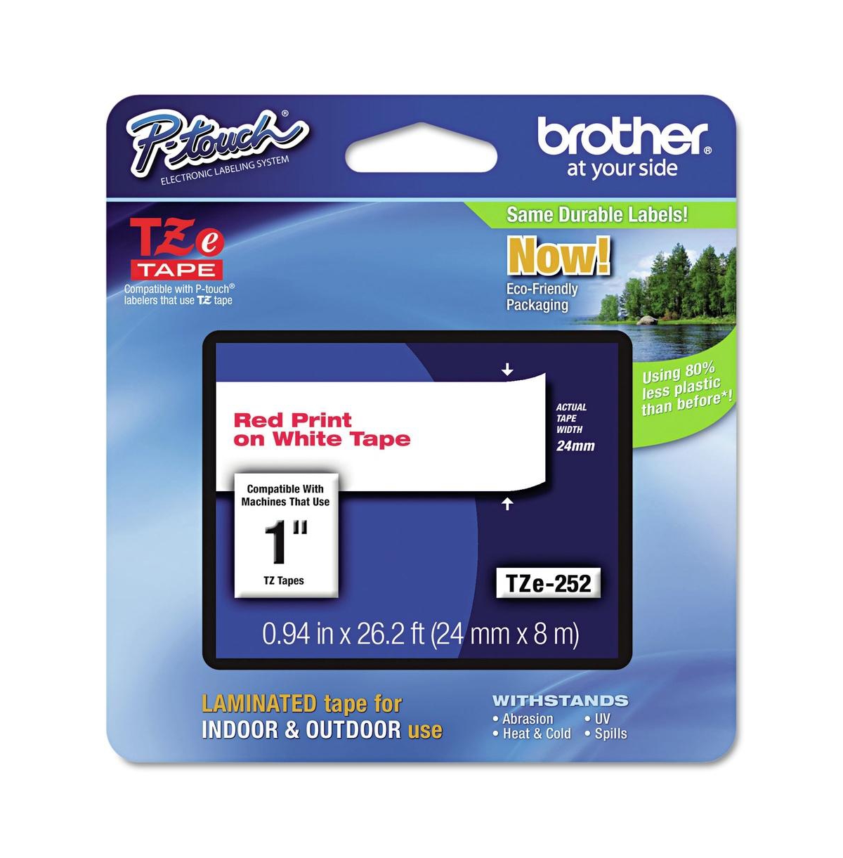 Click here for Brother P-Touch TZE252 0.94 Inch x 26.2 Foot TZe S... prices