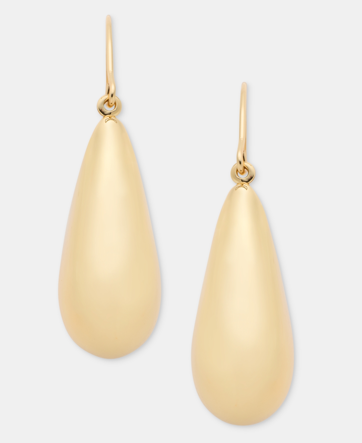 Click here for Dkny Puffy Statement Hoop Earrings - Gold prices