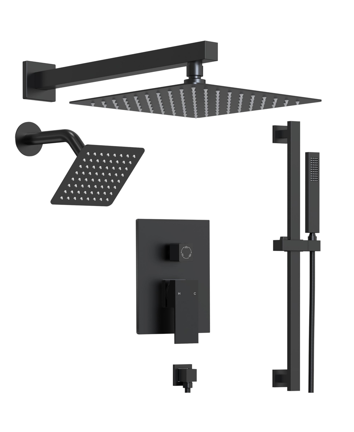 Click here for Everstrein 10 High-Pressure Rainfall Shower Faucet... prices
