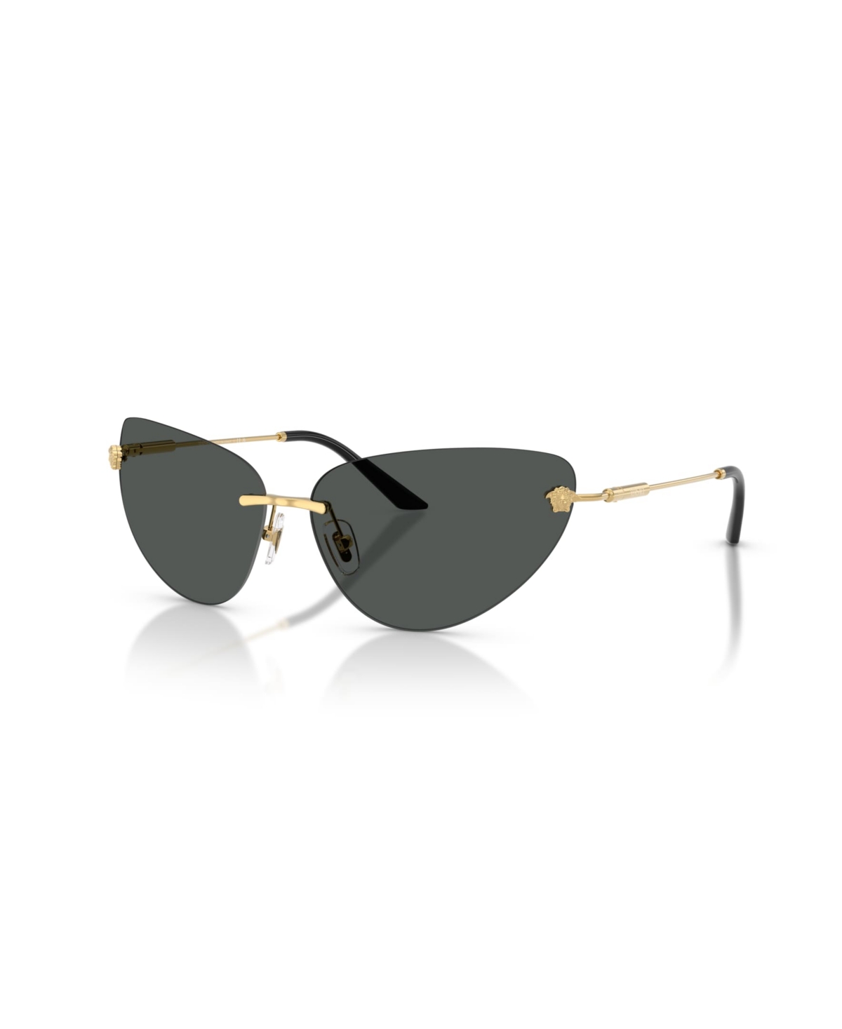 Click here for Versace Womens Cat Eye Sunglasses  VE2281 - Gold prices