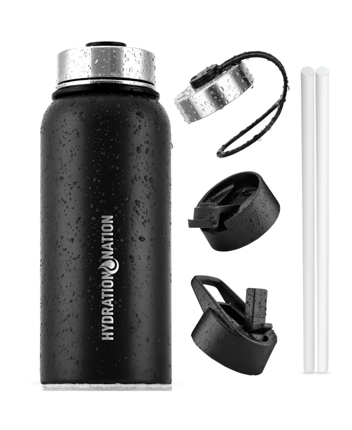 Click here for Zulay Kitchen Hydration Nation 3 Lid Multi-Size Va... prices
