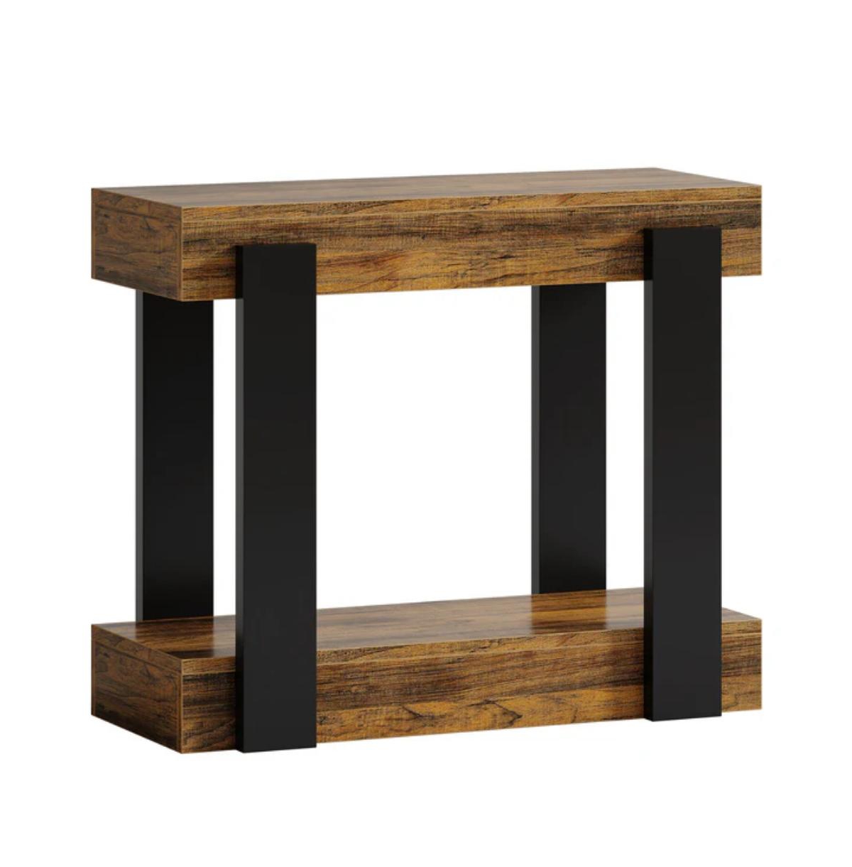 Click here for Slickblue Farmhouse Side Table with Open Storage S... prices