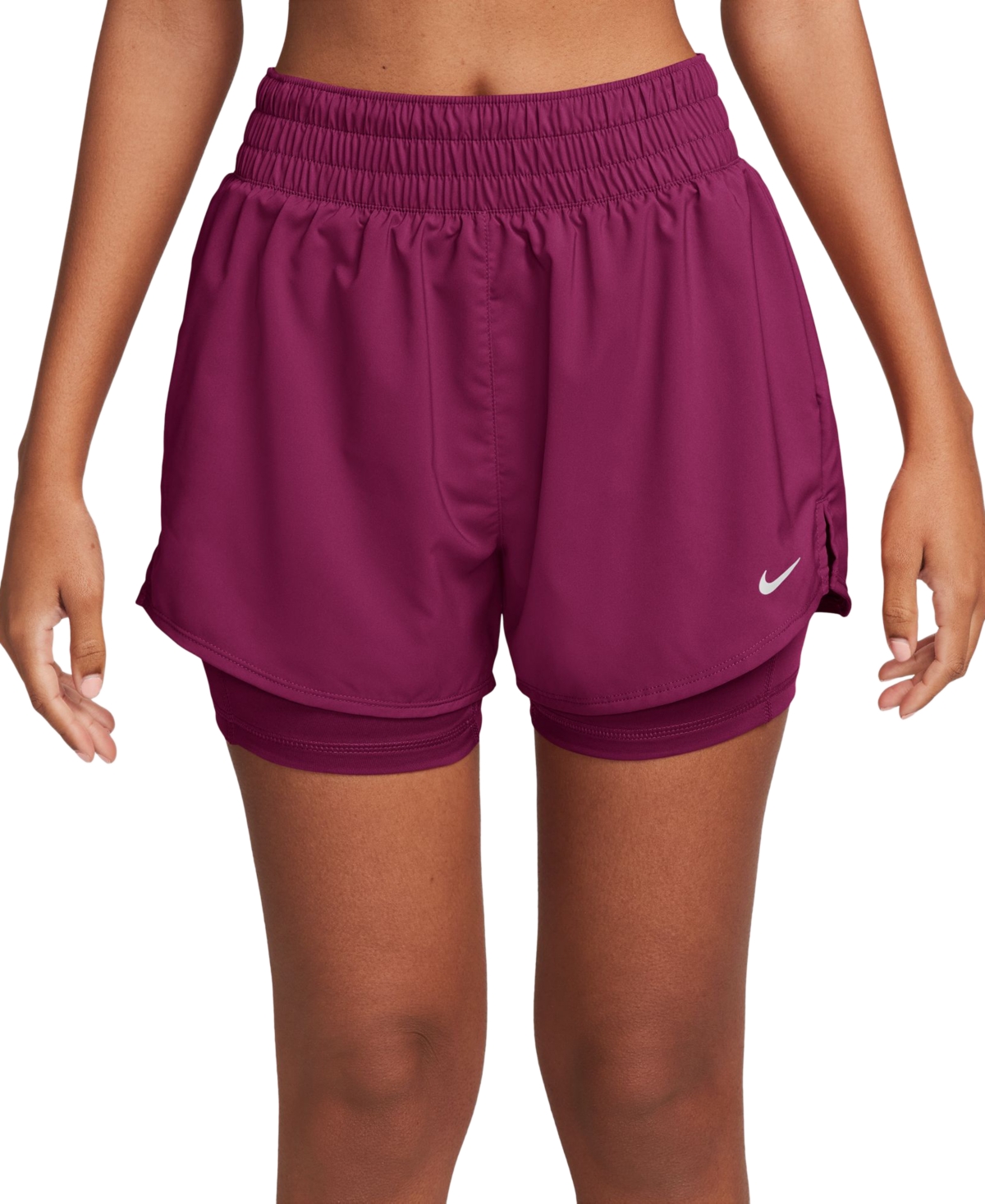 Click here for Nike One Womens Dri-Fit High-Waist 2-in-1 Shorts -... prices