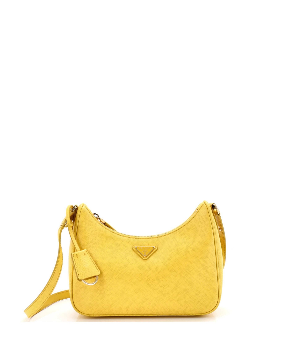 Click here for Pre-Owned Prada Mini Re-Edition Hobo Saffiano Leat... prices