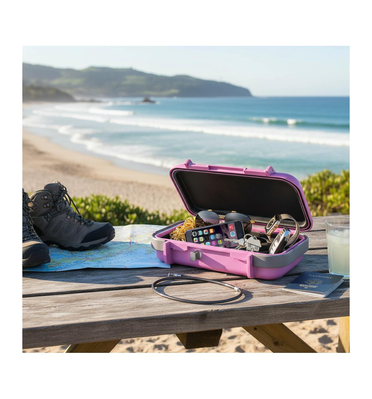 Click here for Seamless Outdoors Portable Beach Safe with Combina... prices