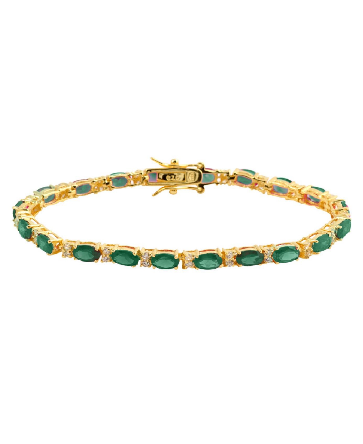 Click here for Sterling Silver with Colored Cubic Zirconia Tennis... prices