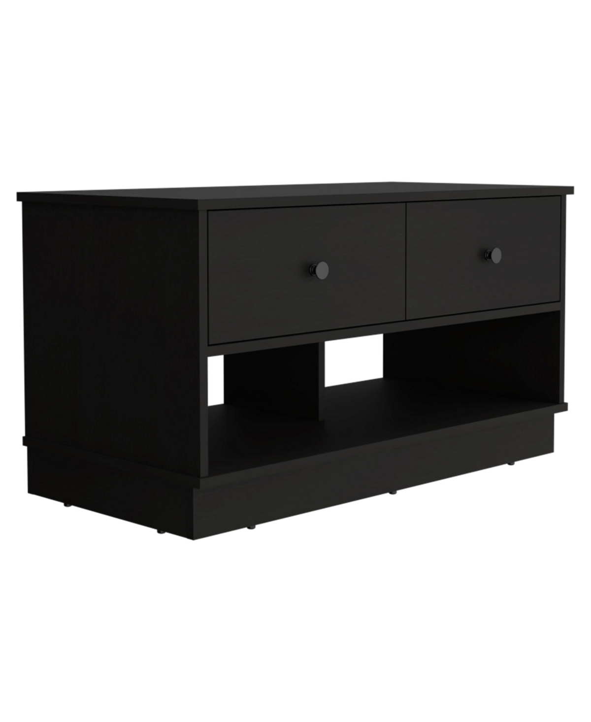 Click here for Flynama Storage Bench with 2 Open Shelves and 2 Dr... prices