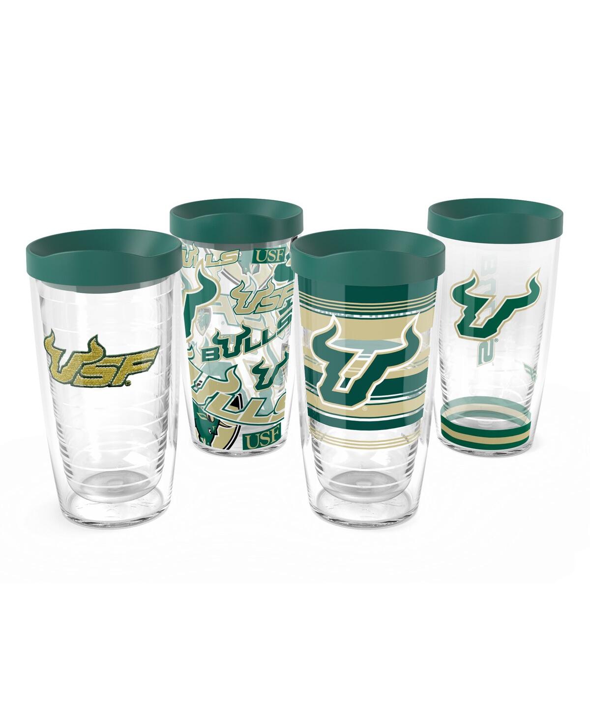 Click here for Tervis South Florida Bulls 4-Pack 16oz. Classic Tu... prices