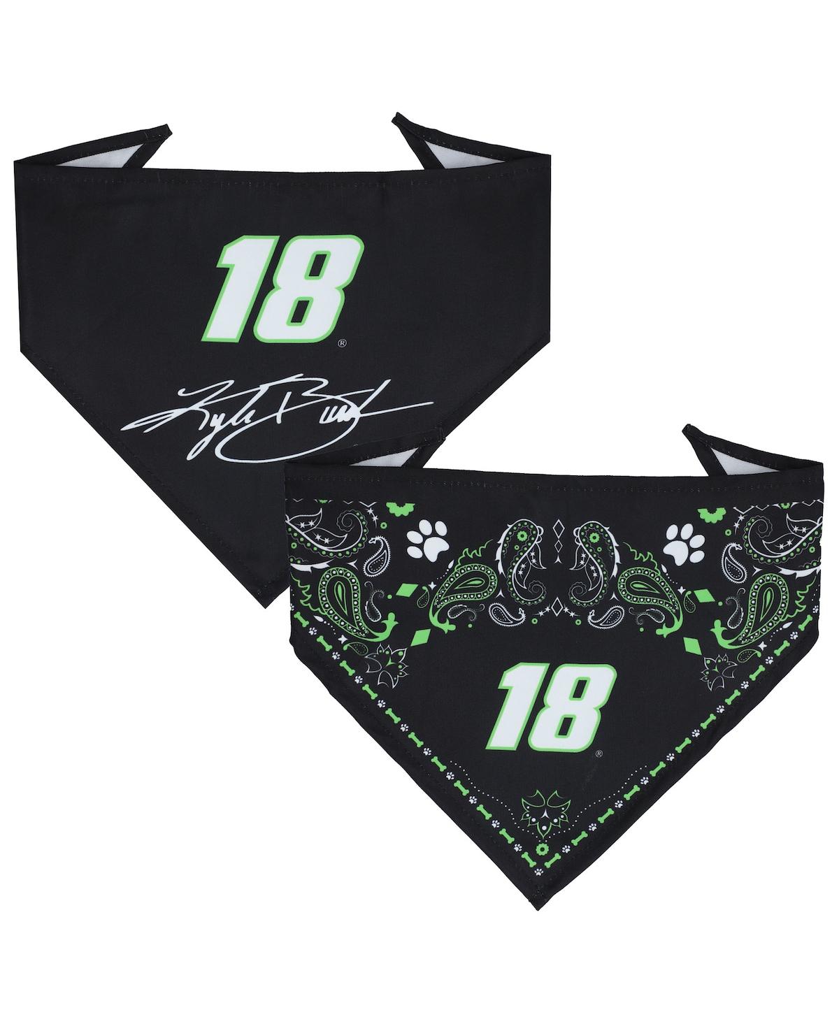 Click here for Little Earth Kyle Busch Pet Bandana Two-Pack - Bla... prices